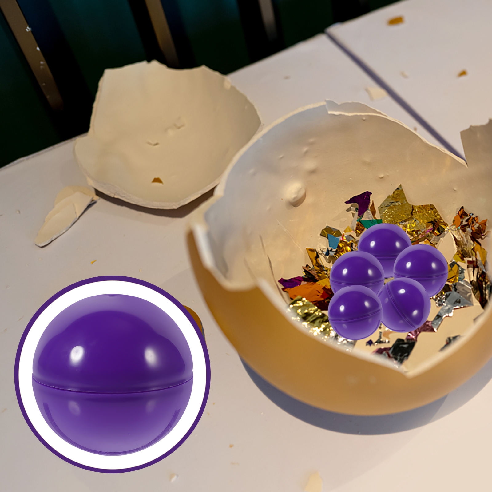 BESTONZON Raffle Toys Raffle Balls Clear 50Pack - Walmart.com