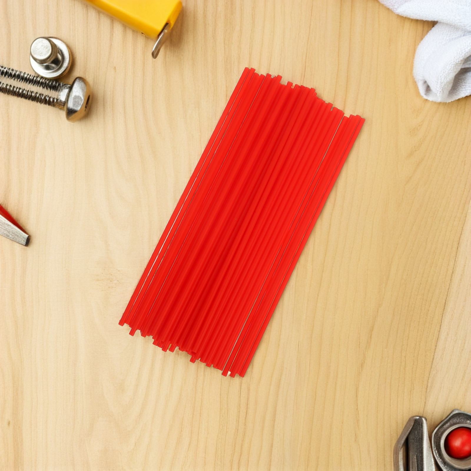 BESTONZON 50pcs Red Spray Can Tubes for Extended Reach Made of ABS ...