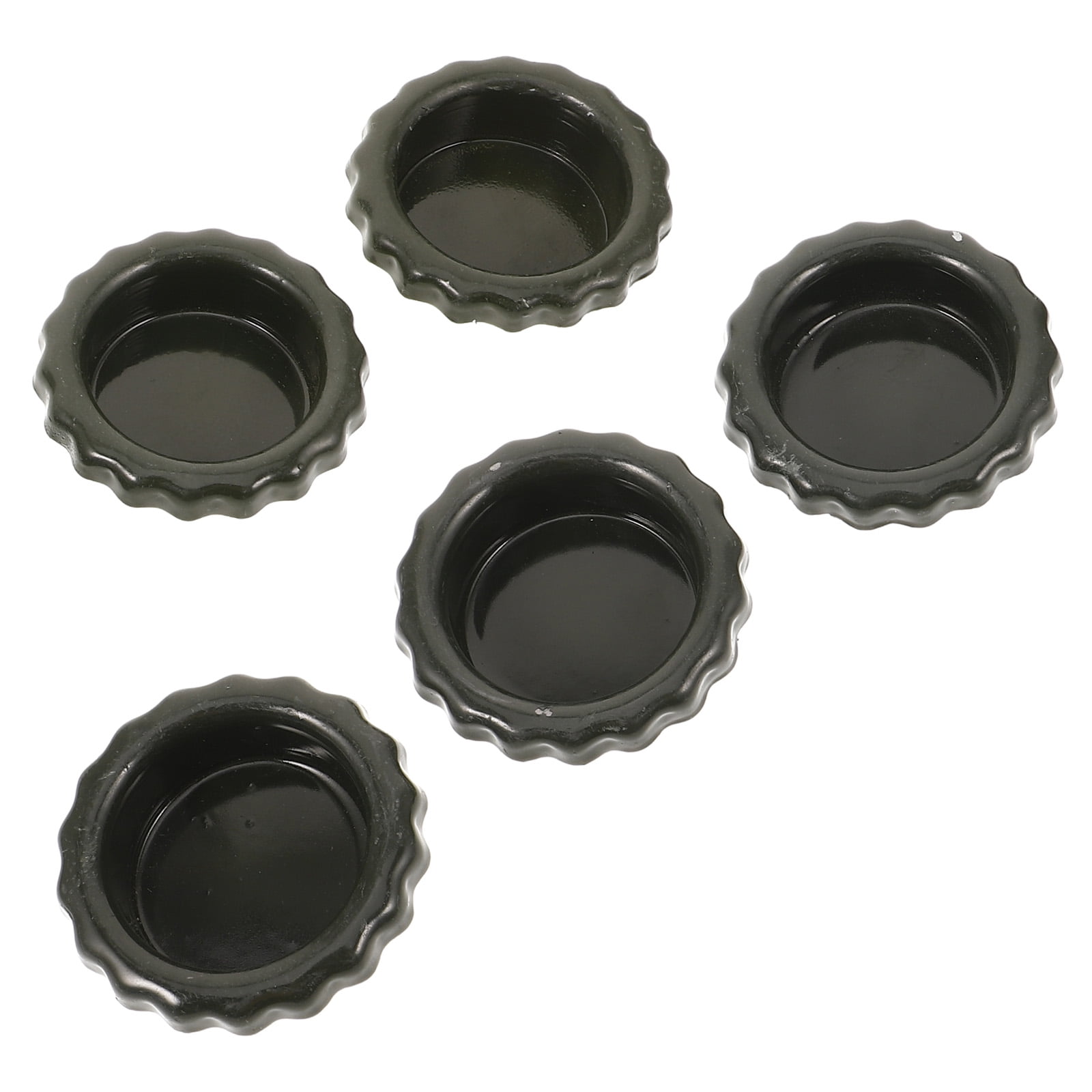 BESTONZON 5pcs Drum Cover Bung Caps Oil Drums Bung Cap Iron Drum Cover ...