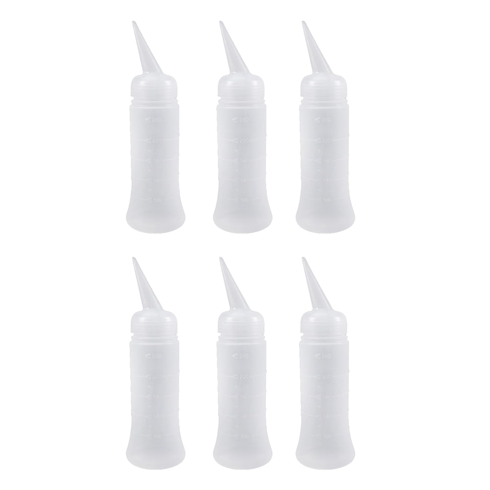 BESTONZON 6 Pcs Hair Coloring Bottle Dye Container Applicator Storage ...