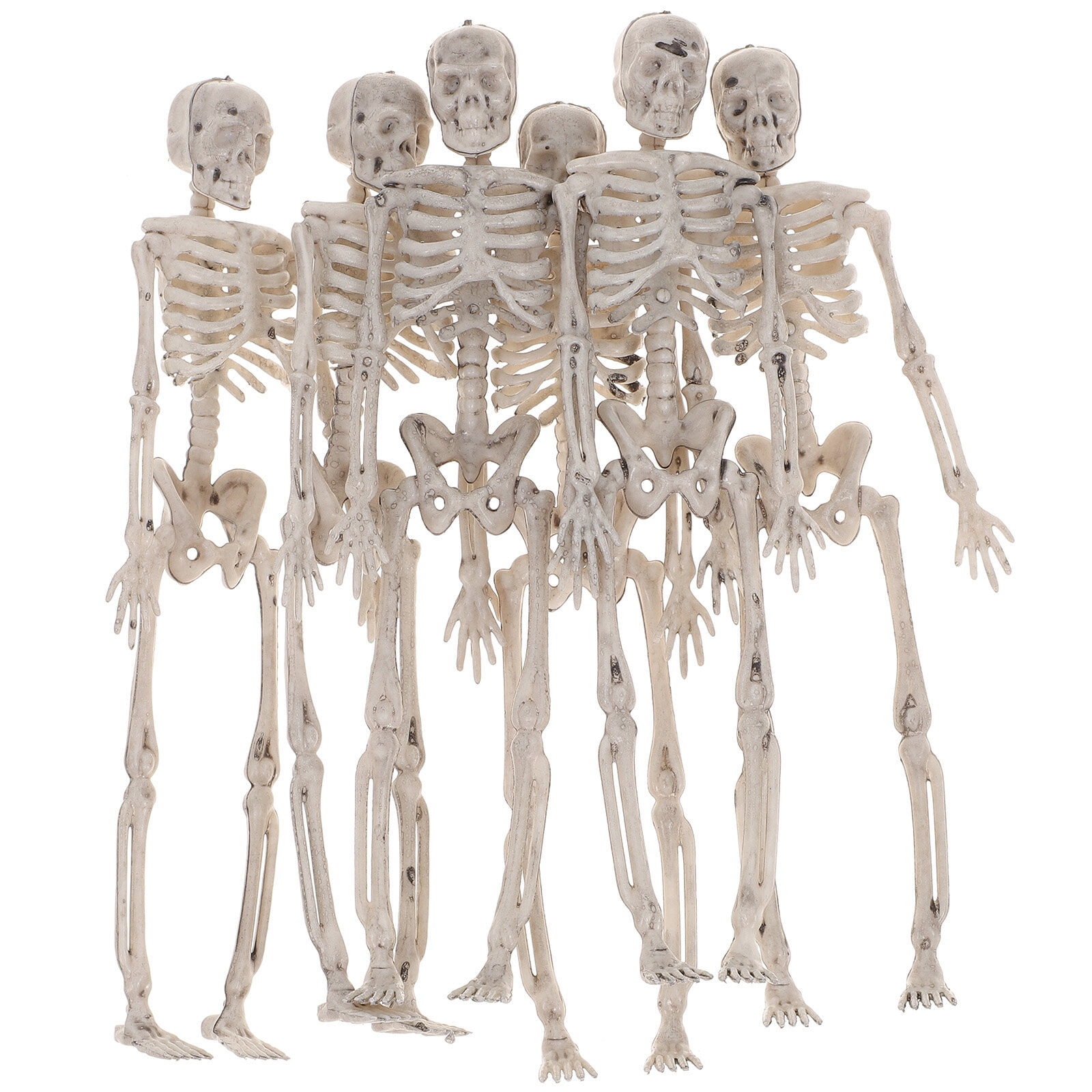 BESTONZON 6pcs Fake Skeleton Prop Halloween Small Skeleton Human Body ...