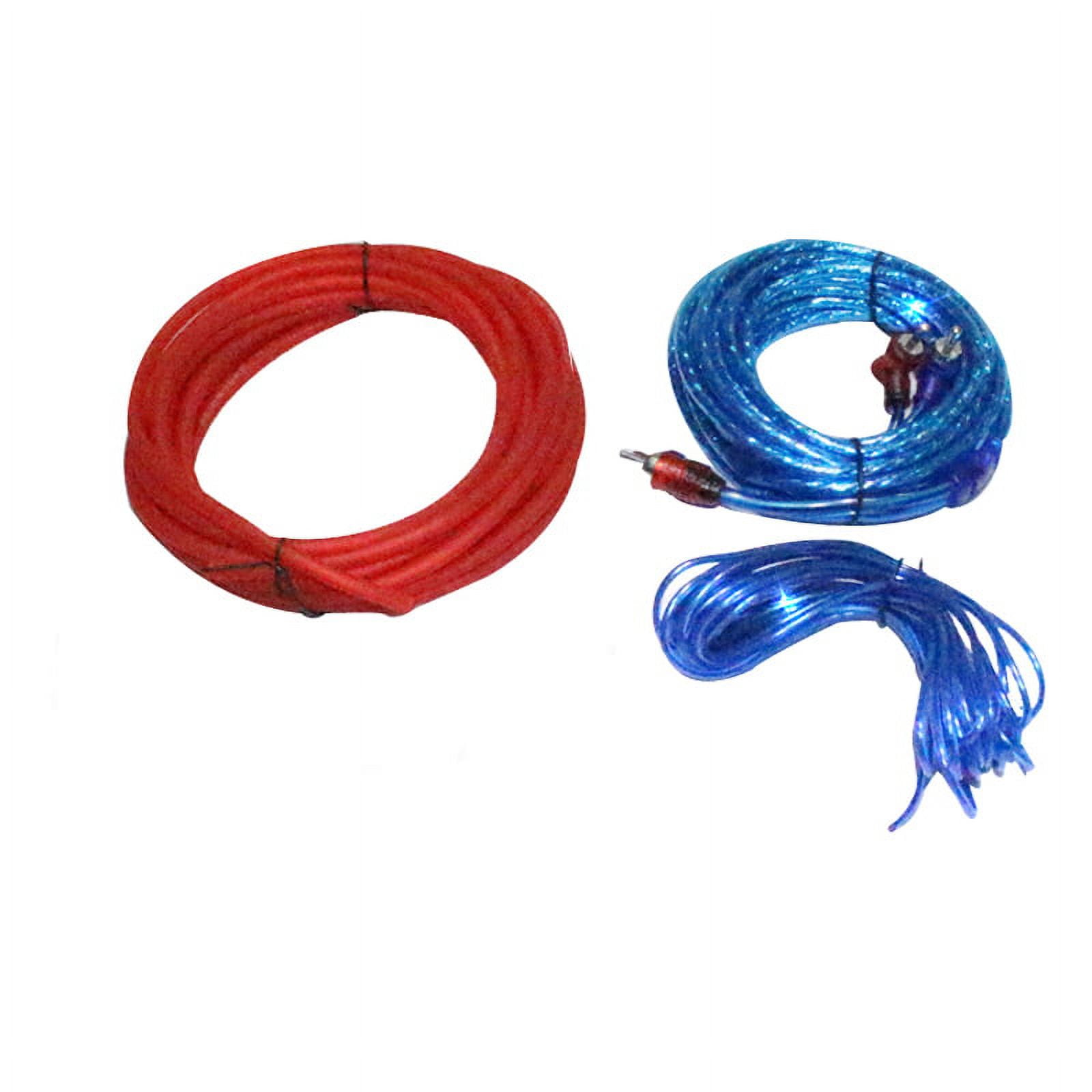 BESTONZON 8 GA Car Amp Wiring Kit Car Audio Subwoofer Amp Wiring ...