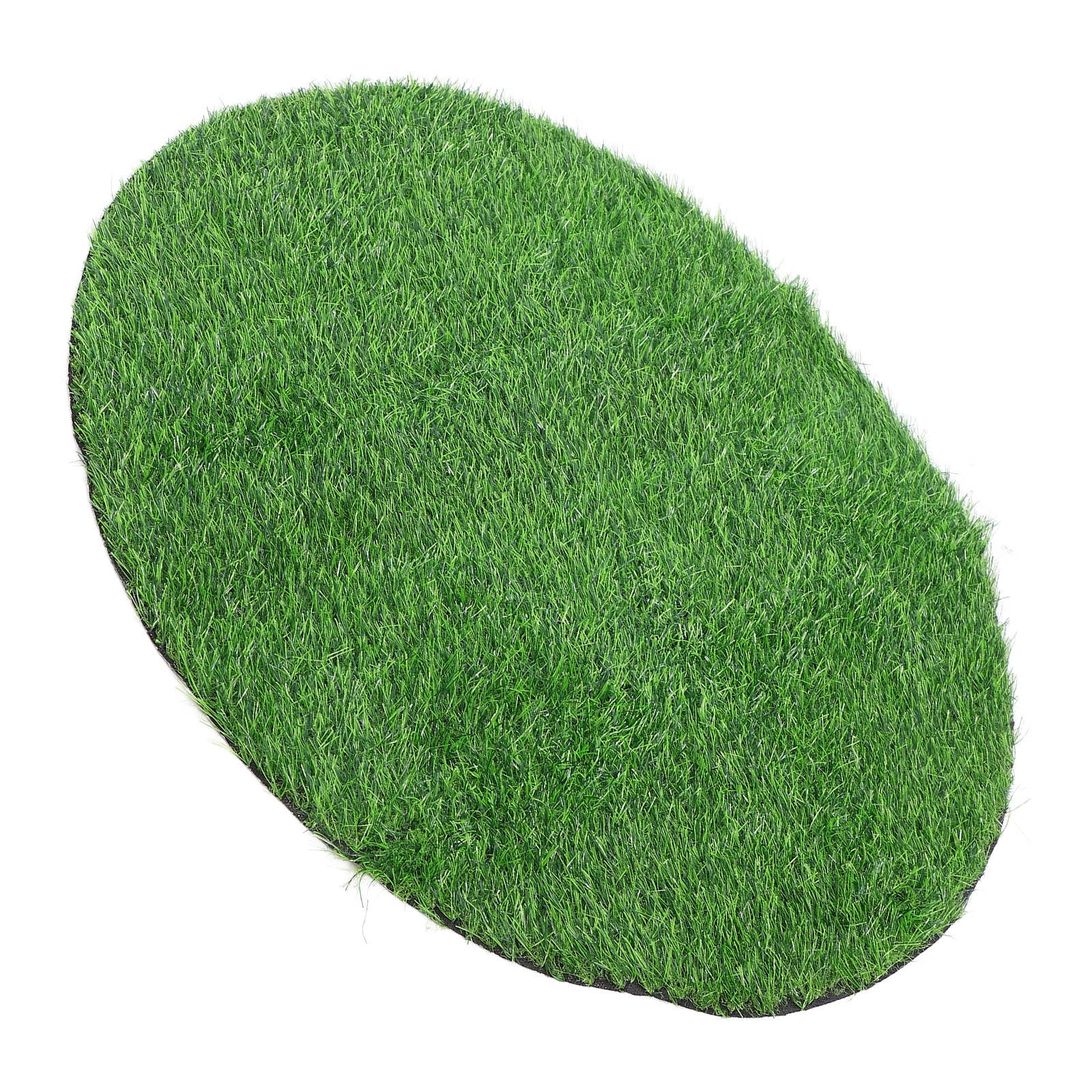 BESTONZON Artificial Grass Mat For Manhole Cover Green Rug Fake Grass ...
