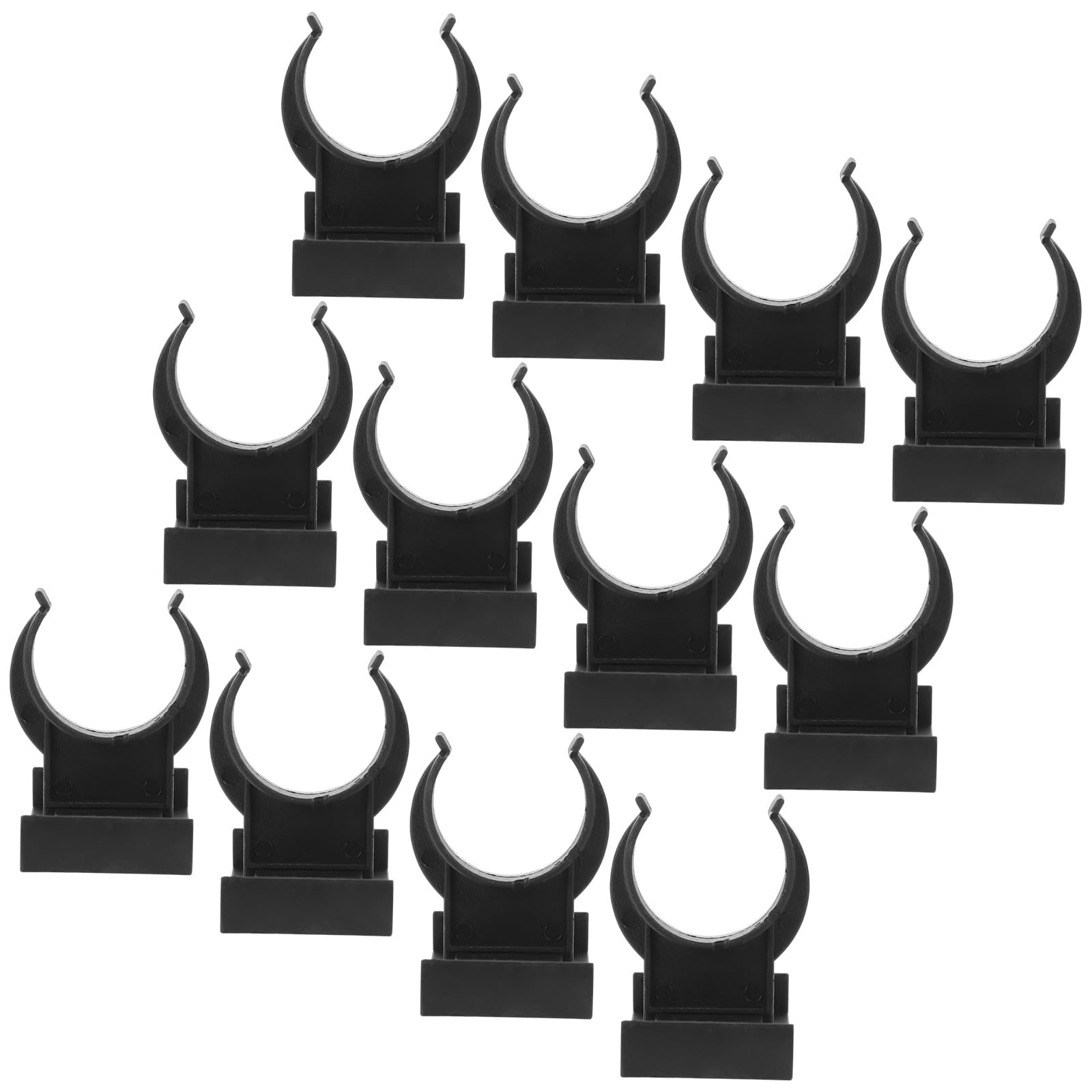 BESTONZON Cabinet Kick Clips Black Plastic 20Pcs Protect Floor ...