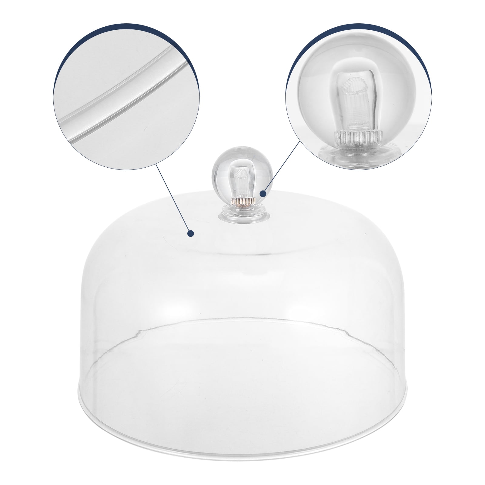 BESTONZON Practical Cake Cover Plastic Dome 1Pack - Walmart.com