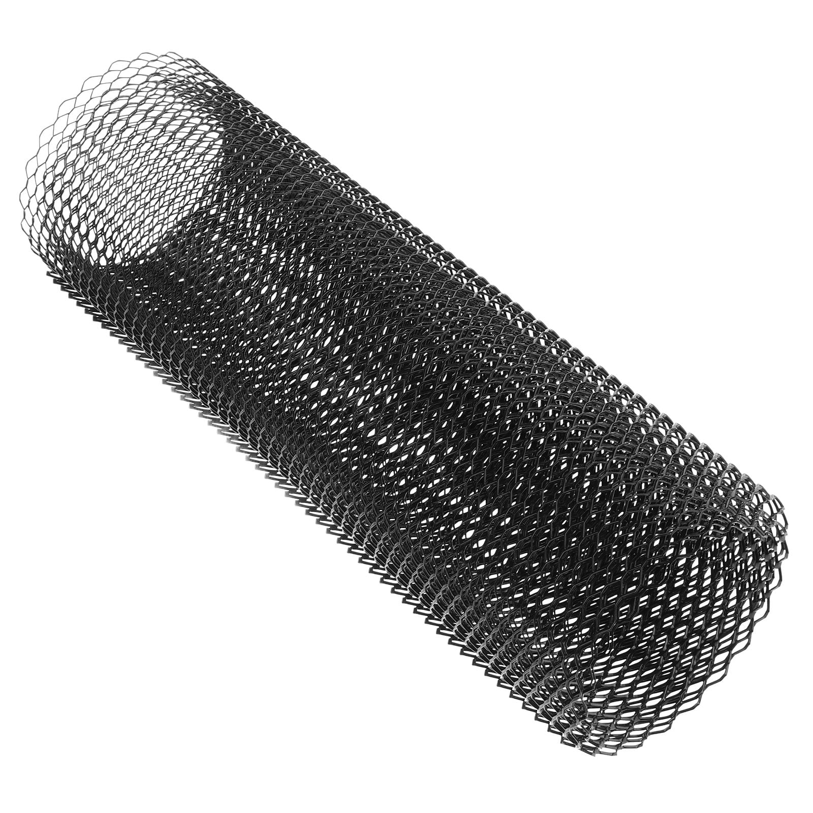 BESTONZON Car Front Grill Mesh Black Aluminum Alloy Metal Screen ...