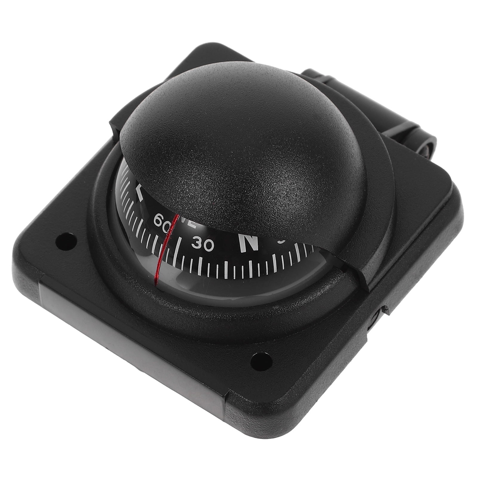 BESTONZON Car Guide Ball Compasses Boat Golf Cart Adjustable Dash Black ...