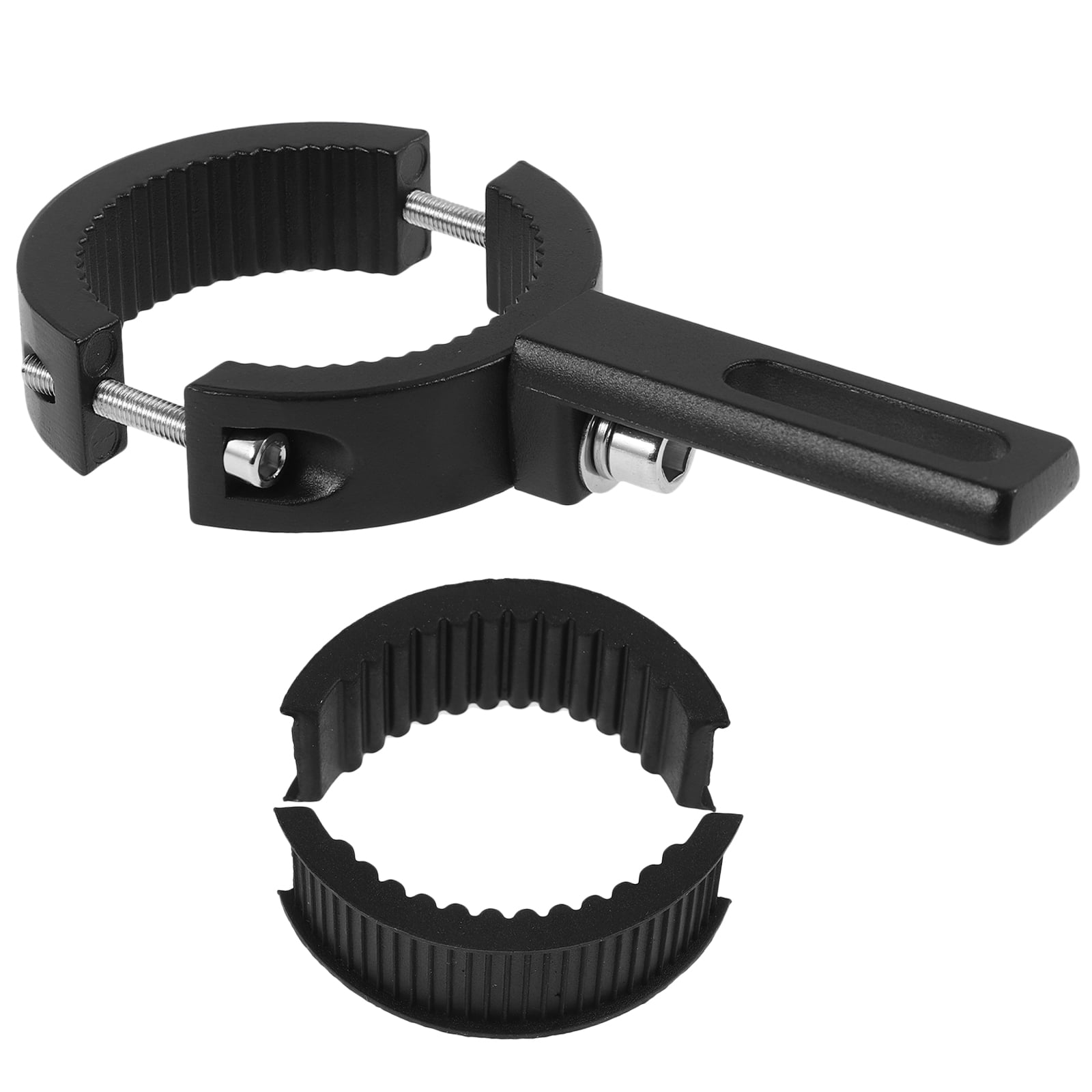 BESTONZON Black LED Light Mounting Bracket Motorcycle Headlight Holder ...