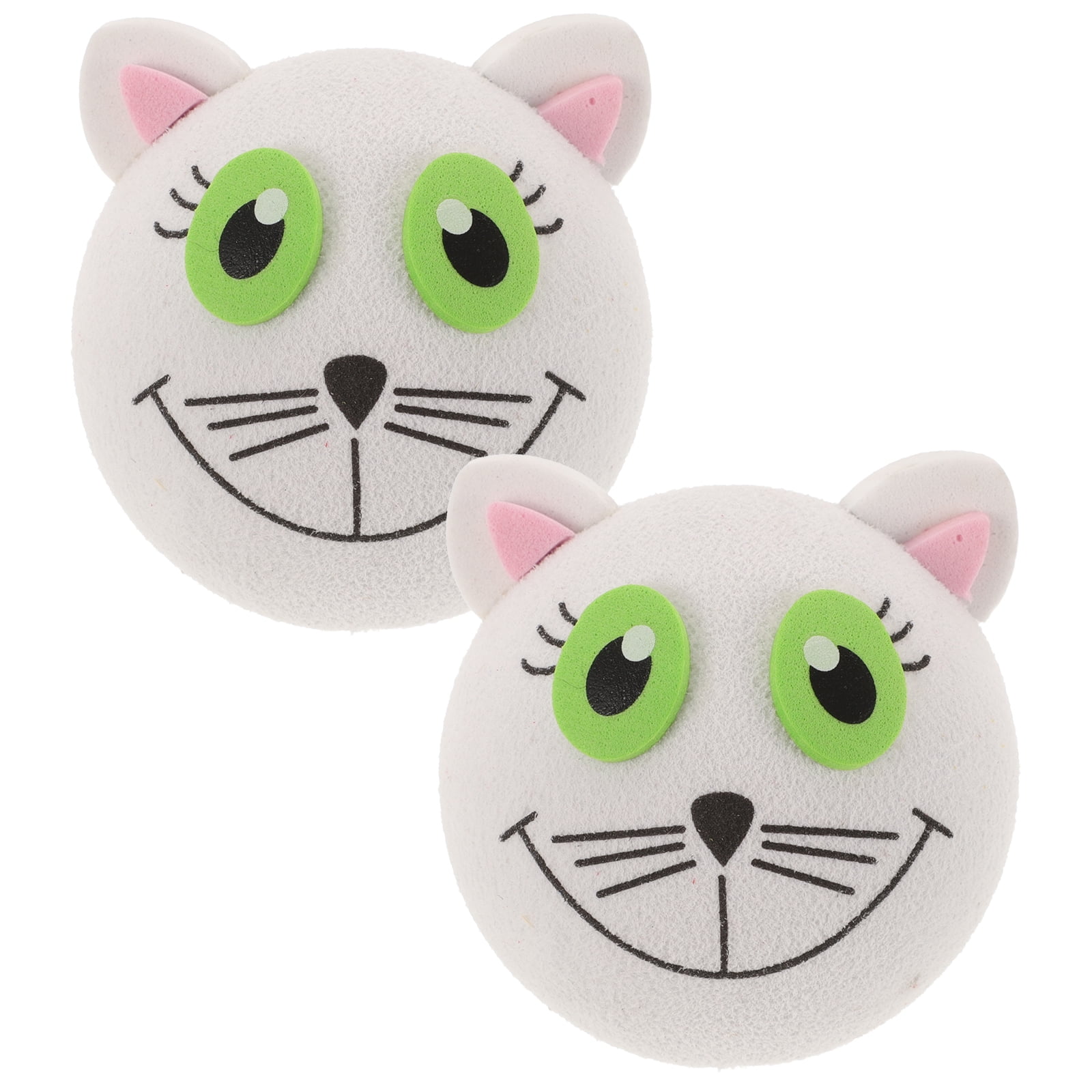 BESTONZON Cat Car Antenna Topper Cute Cat Automotive Antenna Ball Easy ...