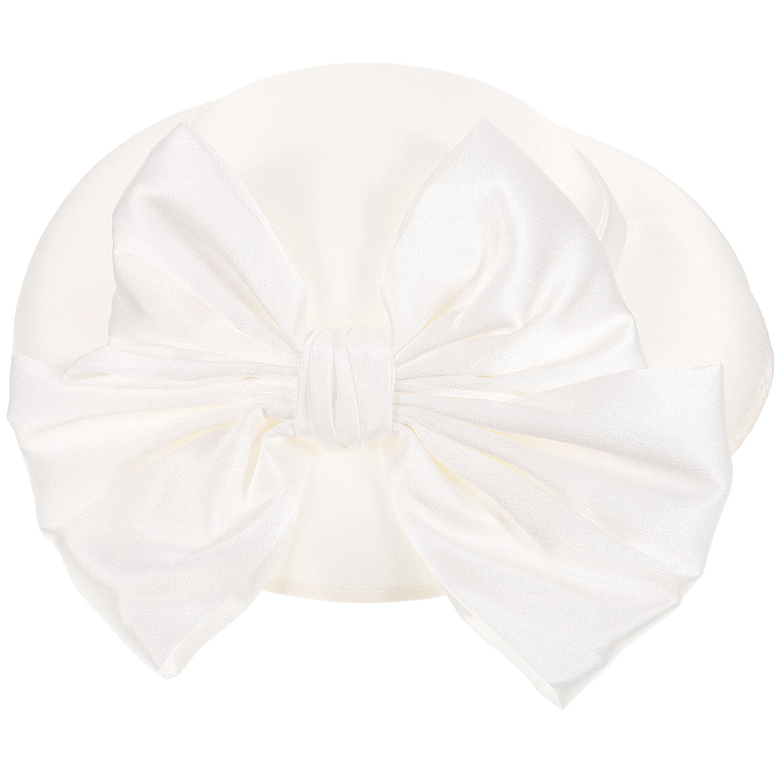 BESTONZON Fancy Hat Bucket Hat White Satin For 1Pack - Walmart.com