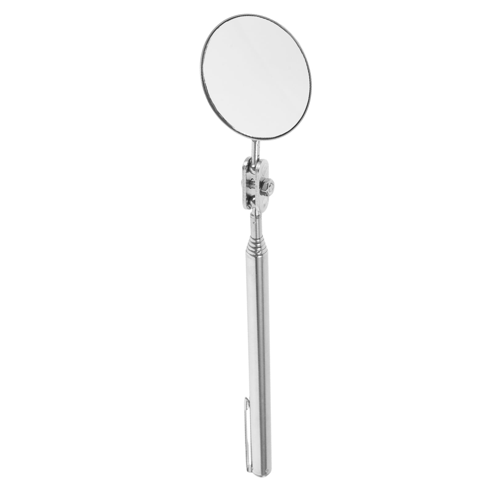 BESTONZON Folding Telescopic Round Mirror Extendable Inspection Mirror ...