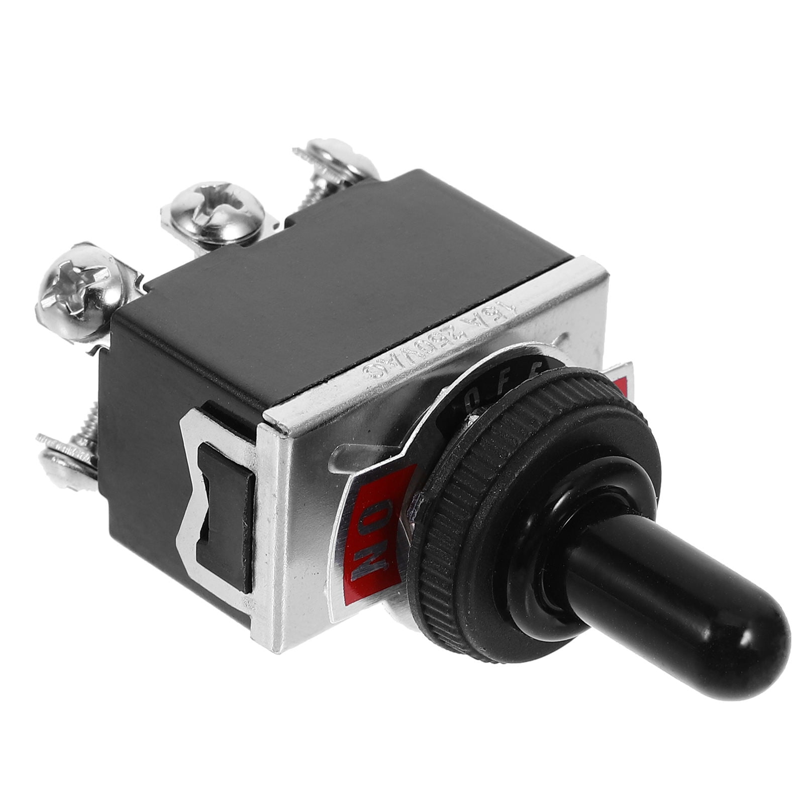 BESTONZON Heavy Duty Rocker Toggle 203A Waterproof Metal 1 Set ...