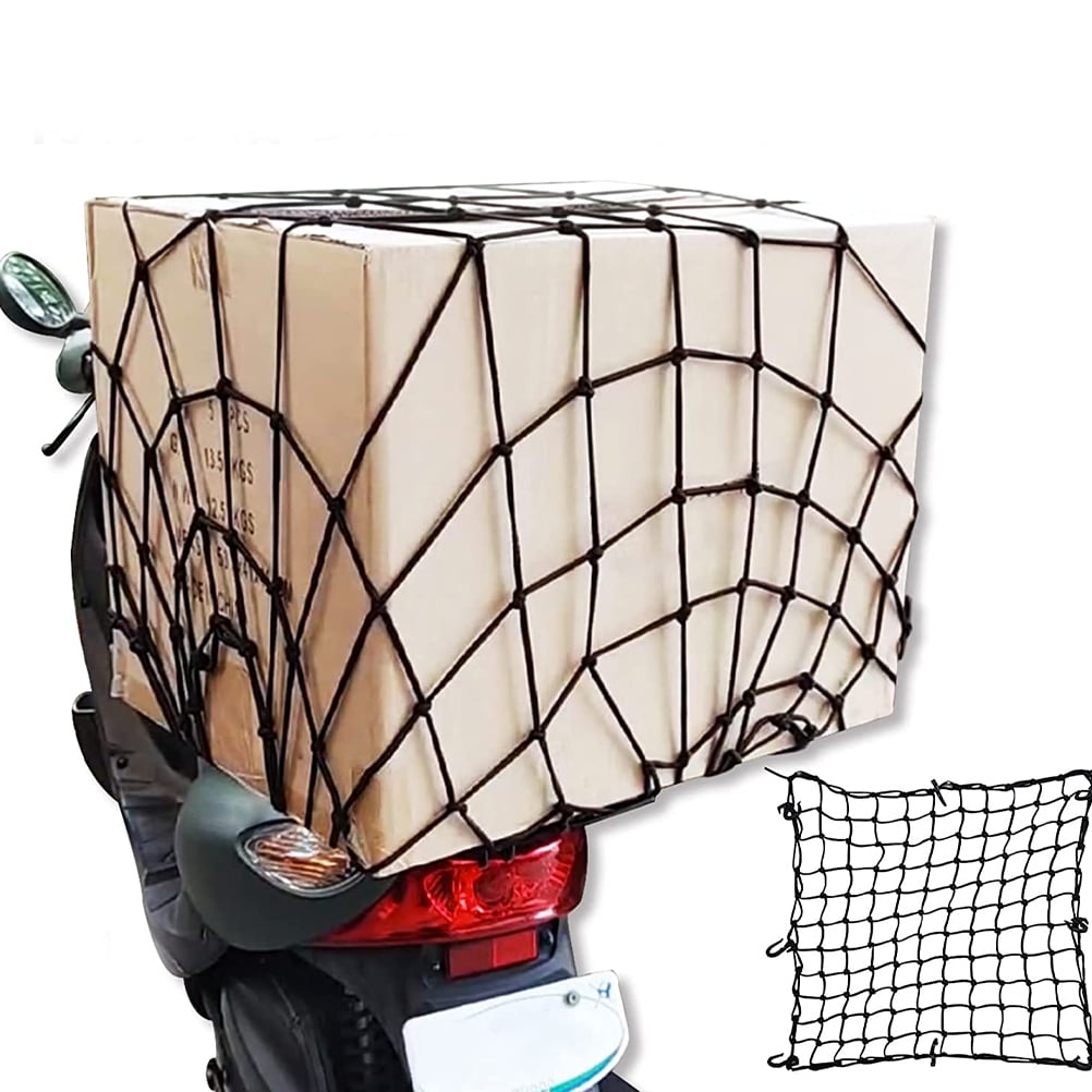 BESTONZON High Elasticity Cargo Bungee Net Luggage Net Black for ...