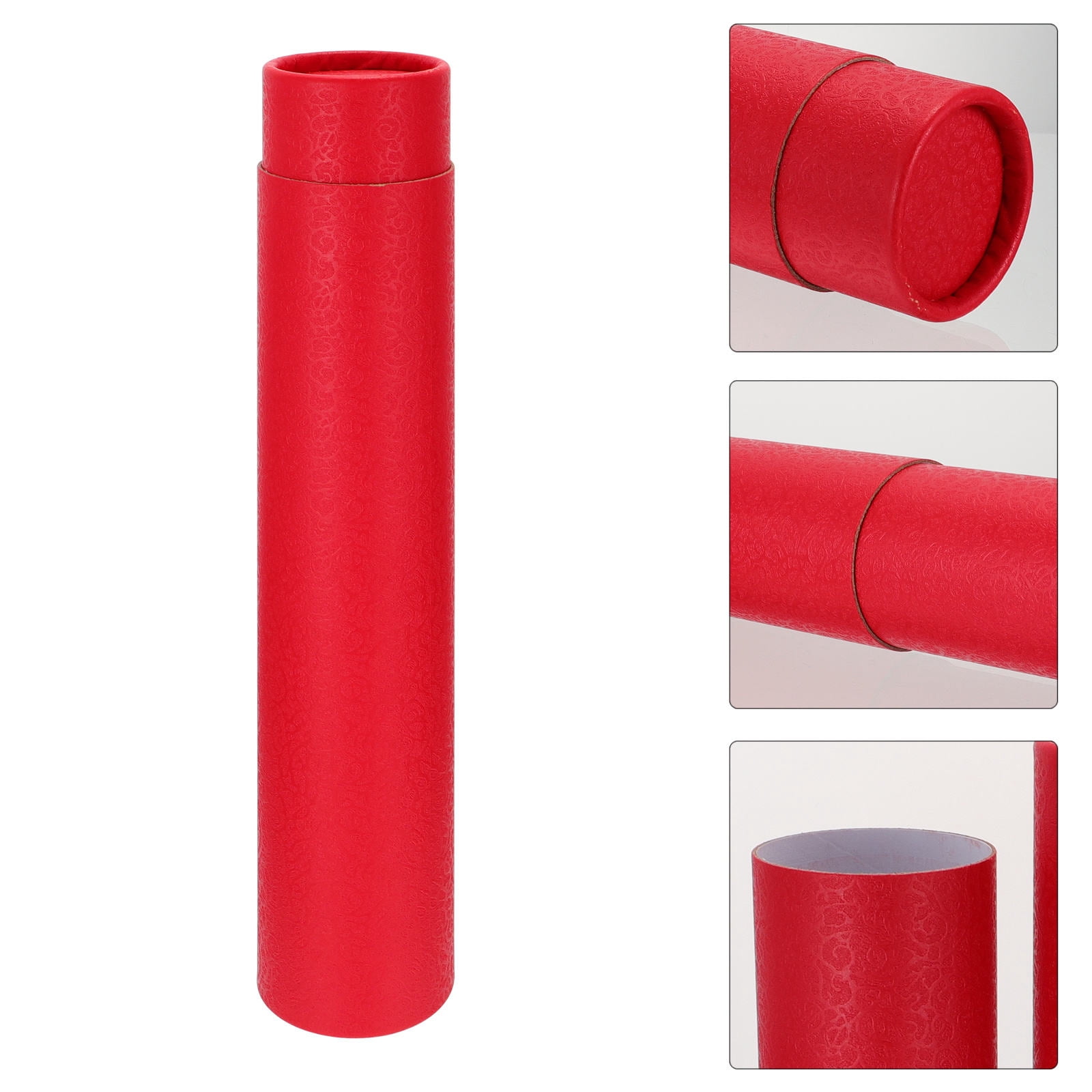 BESTONZON telescoping paper tubes Storage Tube Red Crease Prevention ...