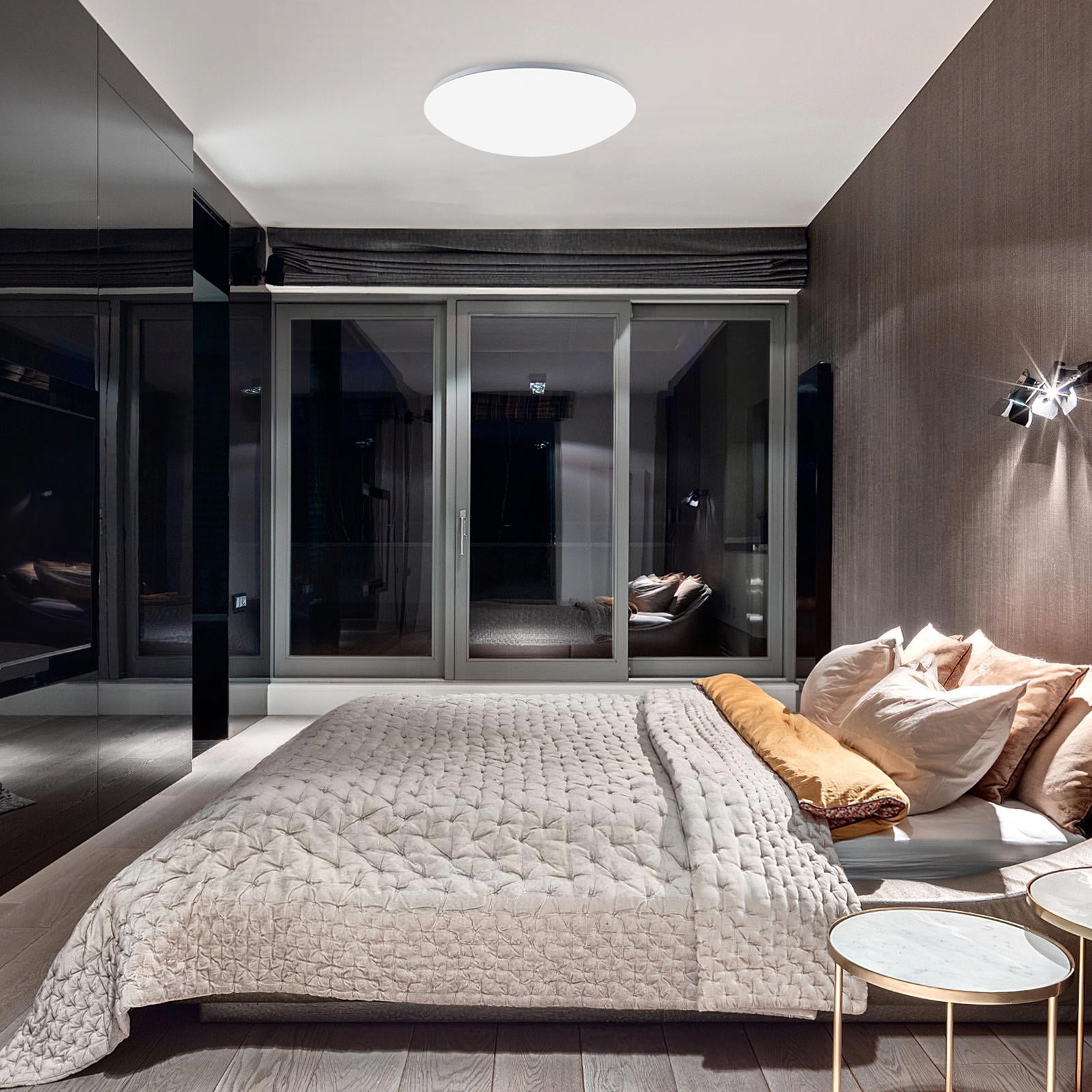 BESTONZON Light Shade Ceiling Light Cover Plastic Round Light Filter ...