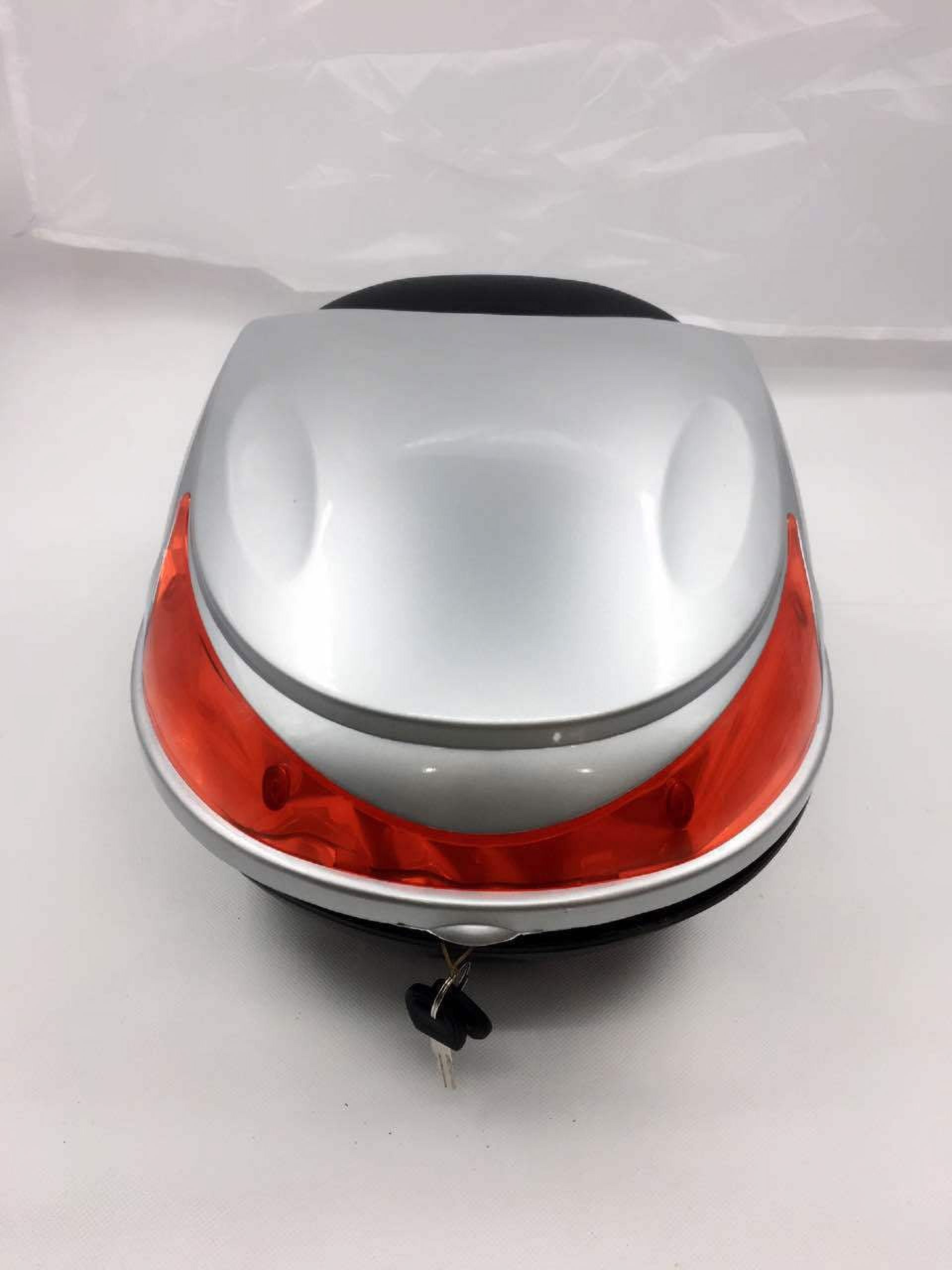 BESTONZON Motorcycle Trunk Scooter Trunk Tail Box Motorcycle Luggage ...