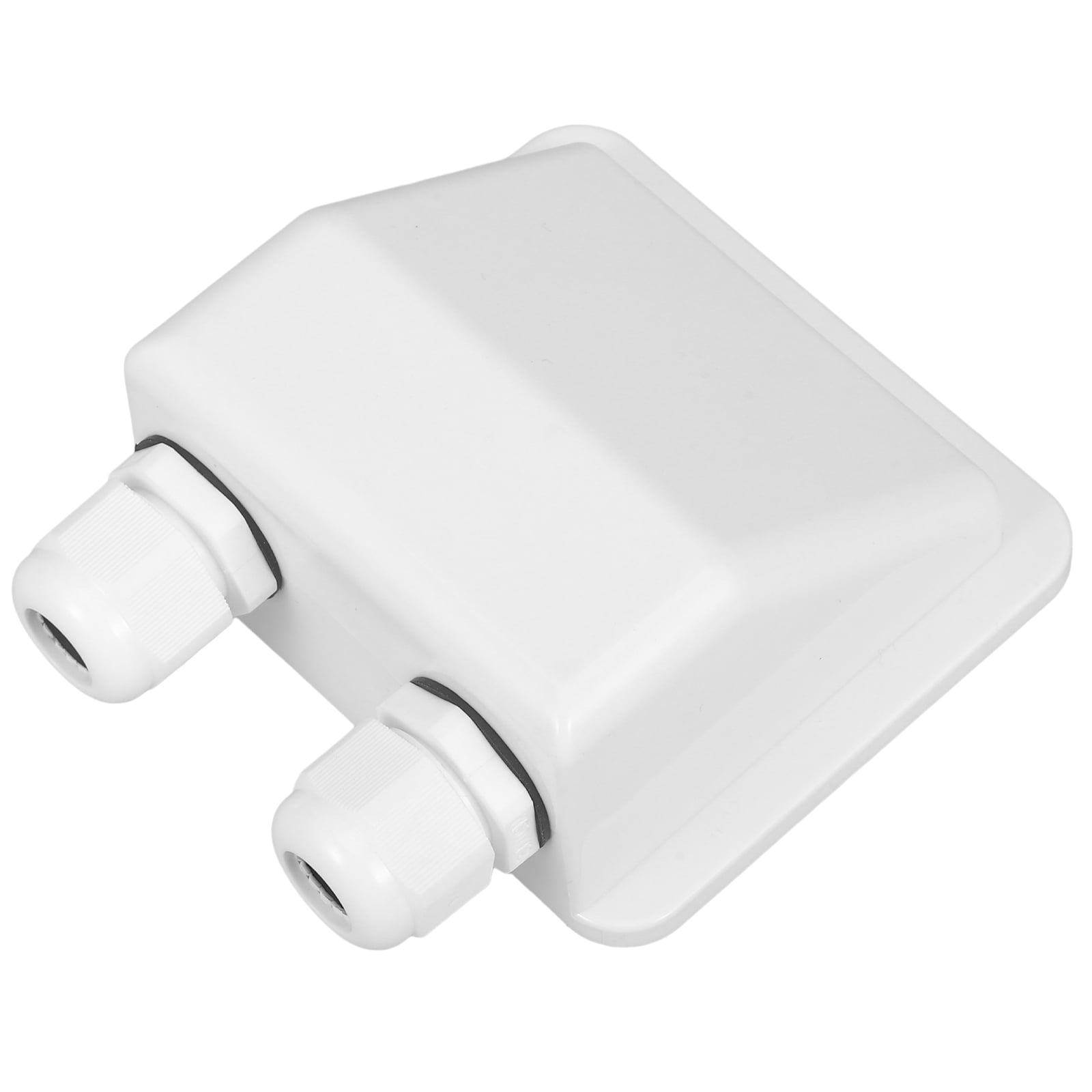 BESTONZON Waterproof Solar Cable Entry Gland Abs White 1Set 5.1X4.1X1 ...
