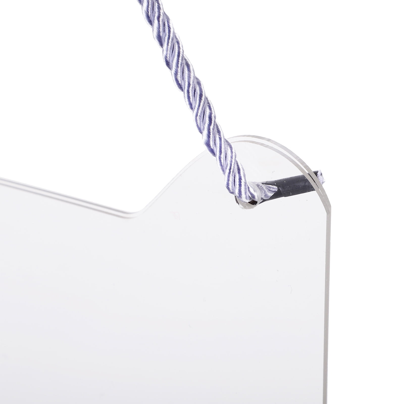 BESTONZON Pricing Sticker Transparent Acrylic 1Pack Hang Labels for ...