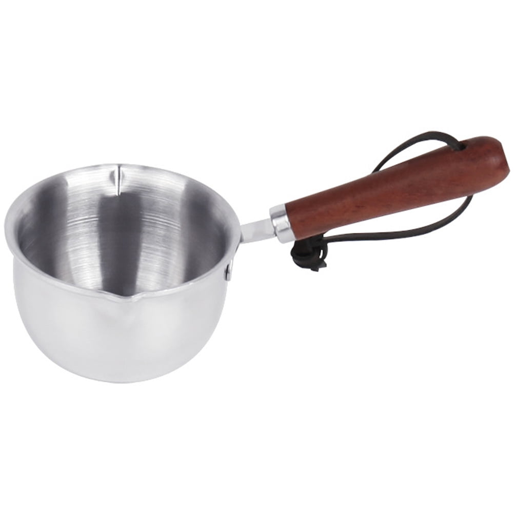 BESTONZON Stainless Steel Small Saucepan Water Boiling Pot Deepen Sauce ...