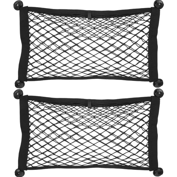 BESTONZON Stretchable Small Cargo Net Trunk Storage Organizer 45X25cm ...
