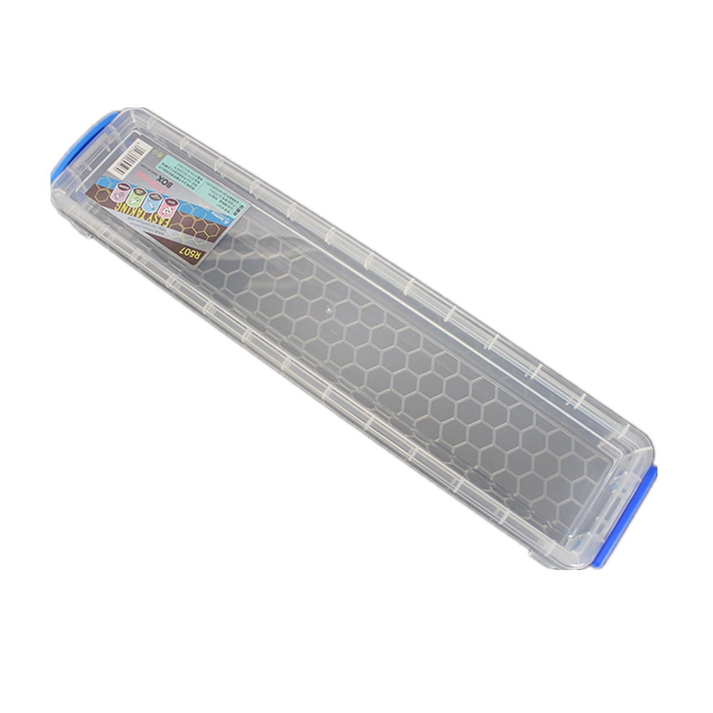 BESTONZON Transparent Clear Plastic Pencil Case Stationery Box ... BESTONZON Transparent Clear Plastic Pencil Case Stationery Box ...