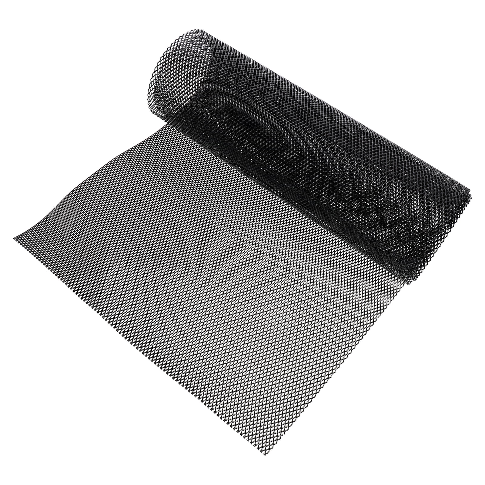 BESTONZON Trim Bumper Net Car Hood Vent Car Grille Mesh 100X33cm Black ...