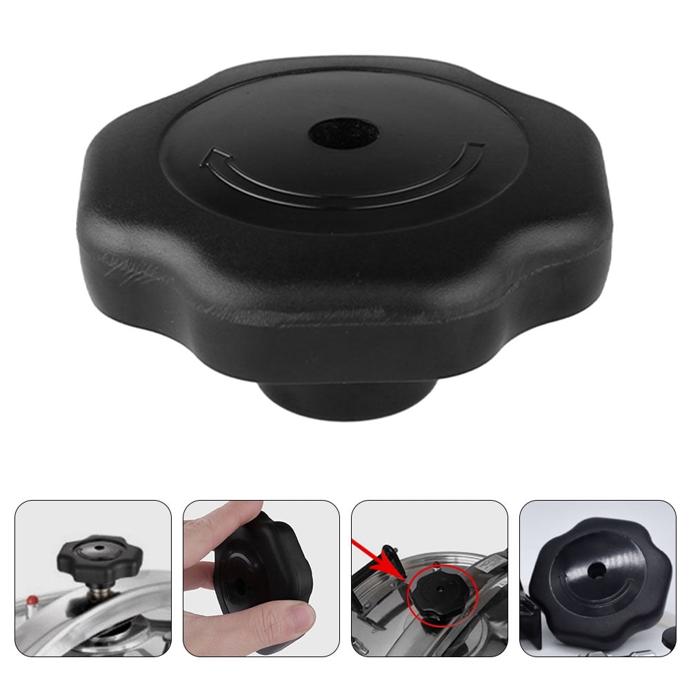 BESTONZON Pressure Cooker Knob, Black Bakelite, Smooth Edges, Safe and ...