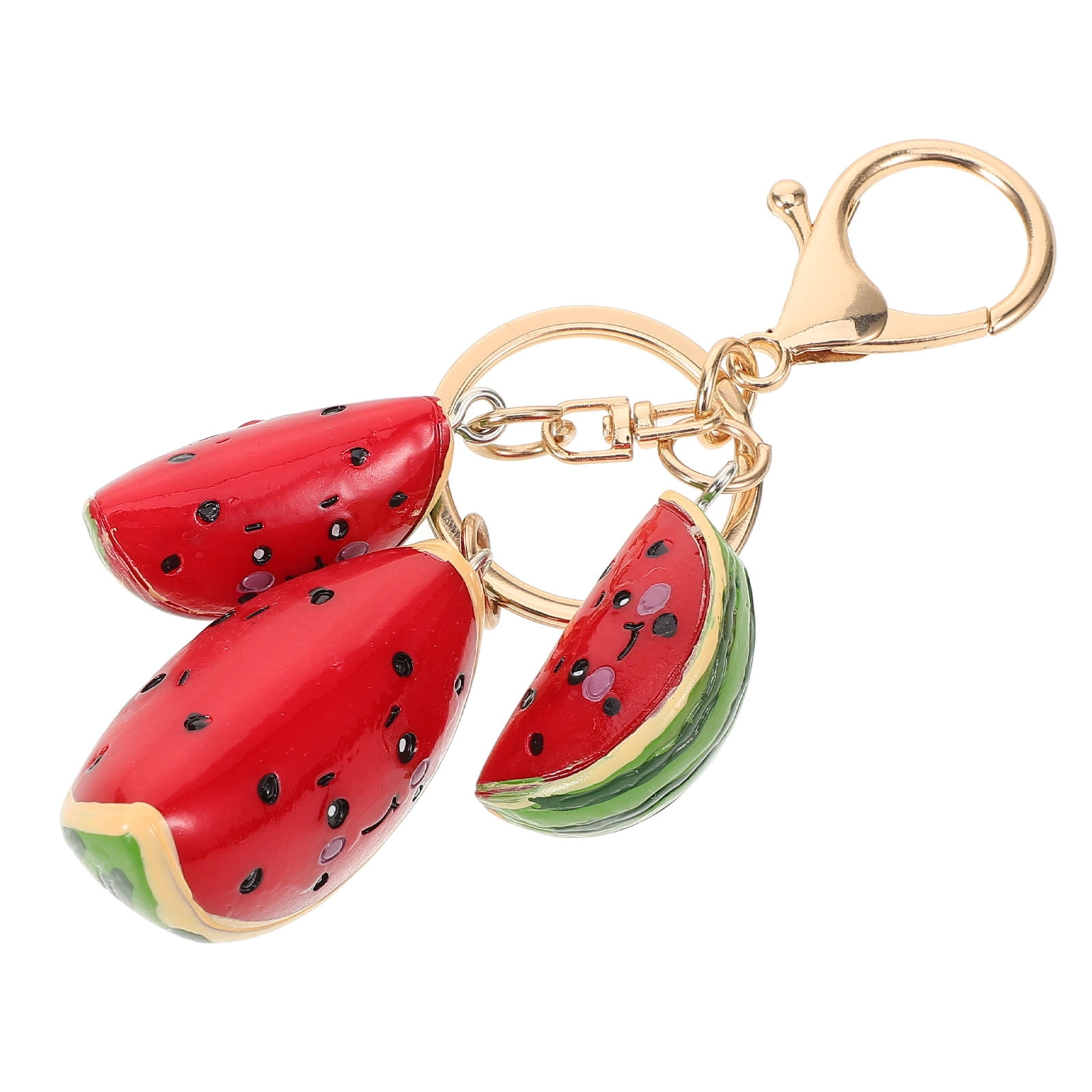 BESTONZON Watermelon Slices Charms Key Pendant In Assorted Color For ...