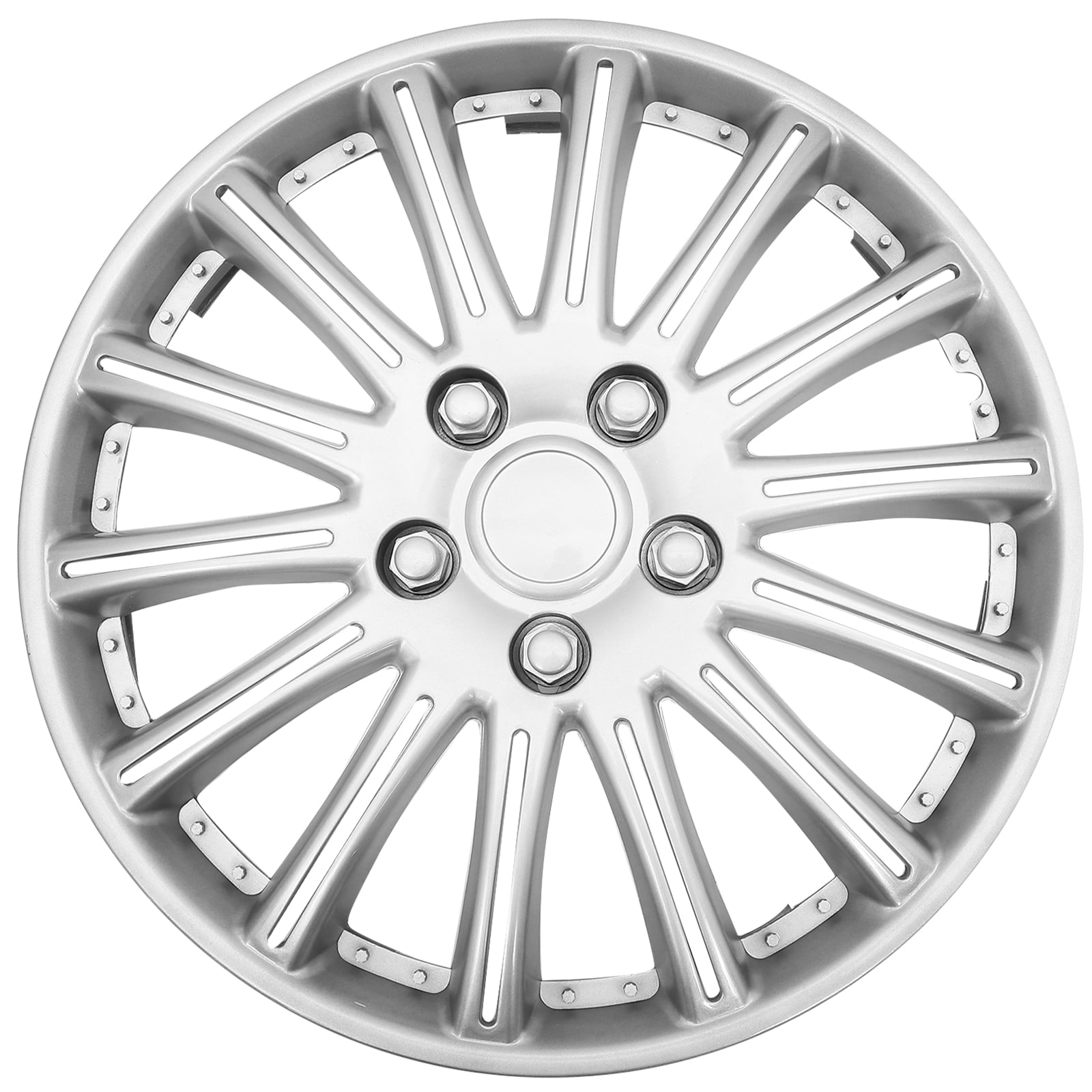 BESTONZON Automotive Wheel Hub Covers Plastic 1 Set 14 Inch - Walmart.com