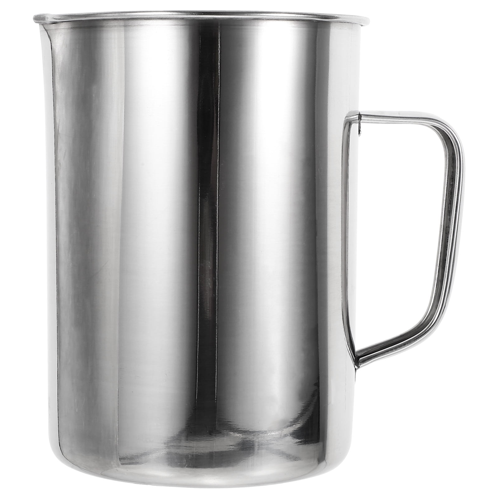 BESTONZON Graduated Beaker With Handle Stainless Steel Lab Cup 1Pcs ...