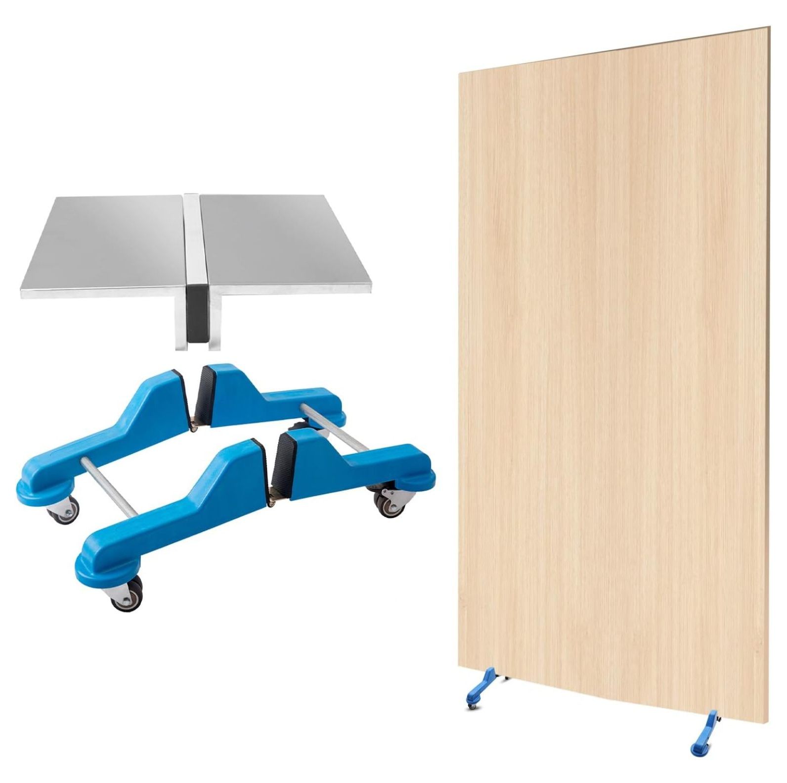 BESTOOL Panel Dolly, Door Dolly with Wheels, Adjustable Clamp Panel ...