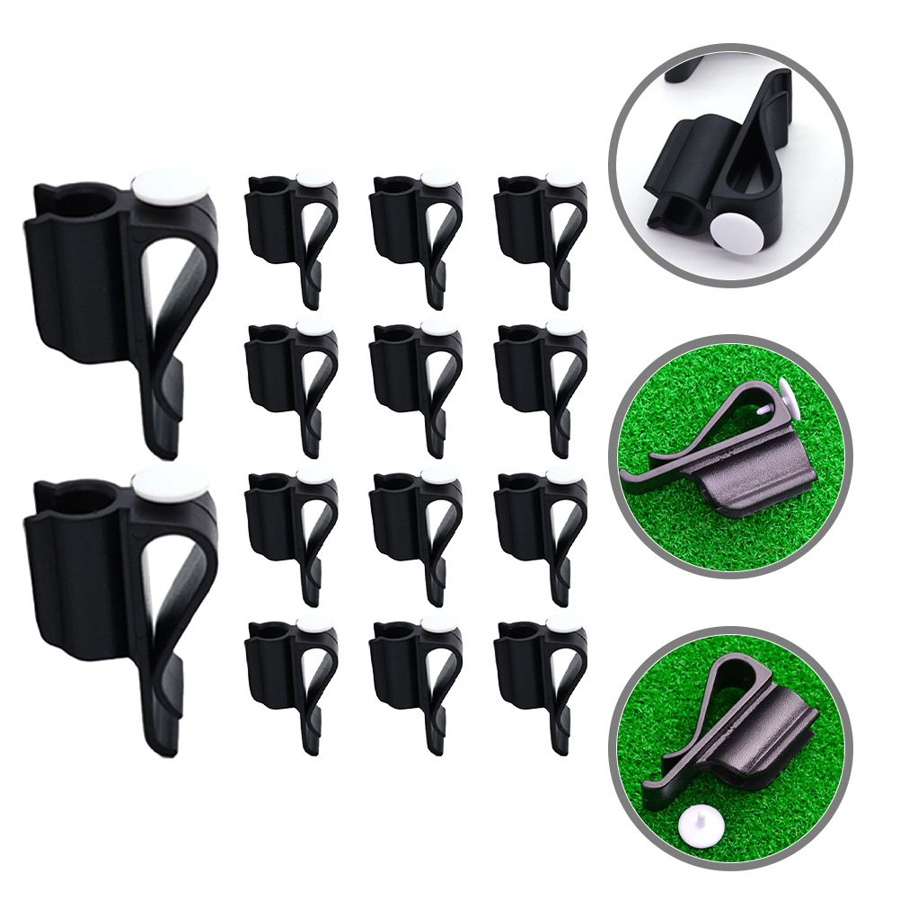 BESTOYARD Easy Install Putter Clips Golf Putter Clips Plastic 14pcs for ...