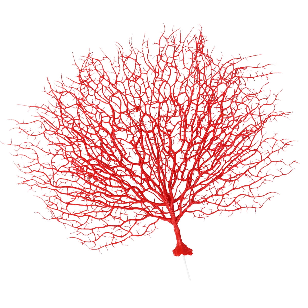 BESTOYARD 1pc Large Red Artificial Coral Plant for Home Decor, Fake ...