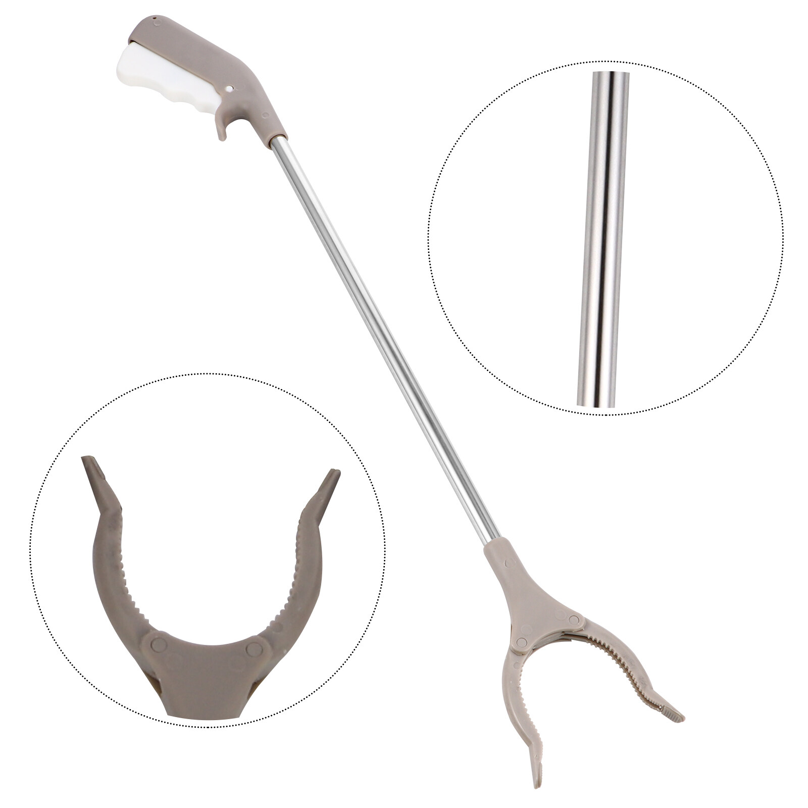 BESTOYARD 1pc Long Handle Trash Grabber Easy Use Rubbish Picker Tool ...