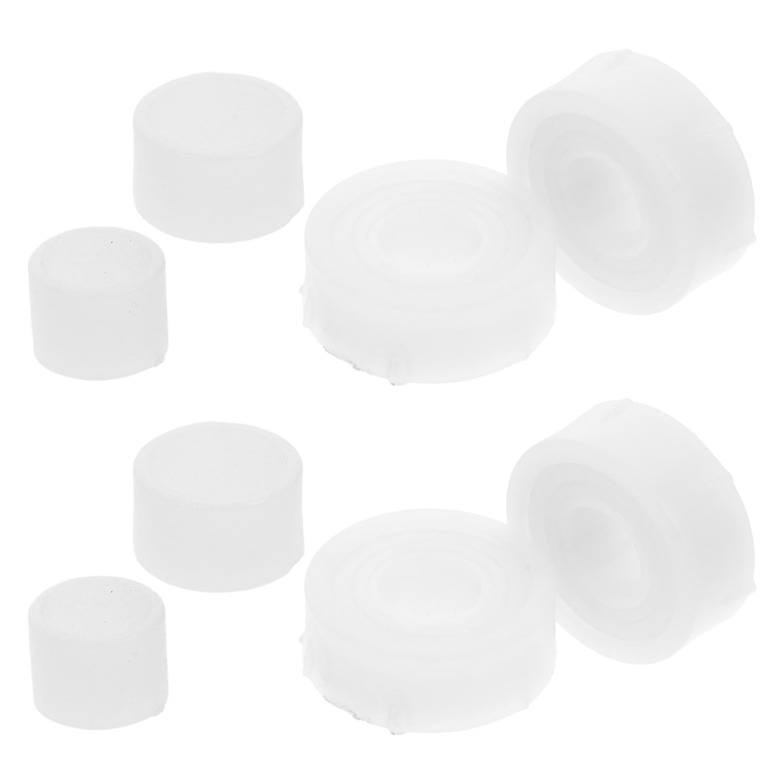 BESTOYARD 2 Sets White Plastic Reducing Bushing Adapters With Quick ...