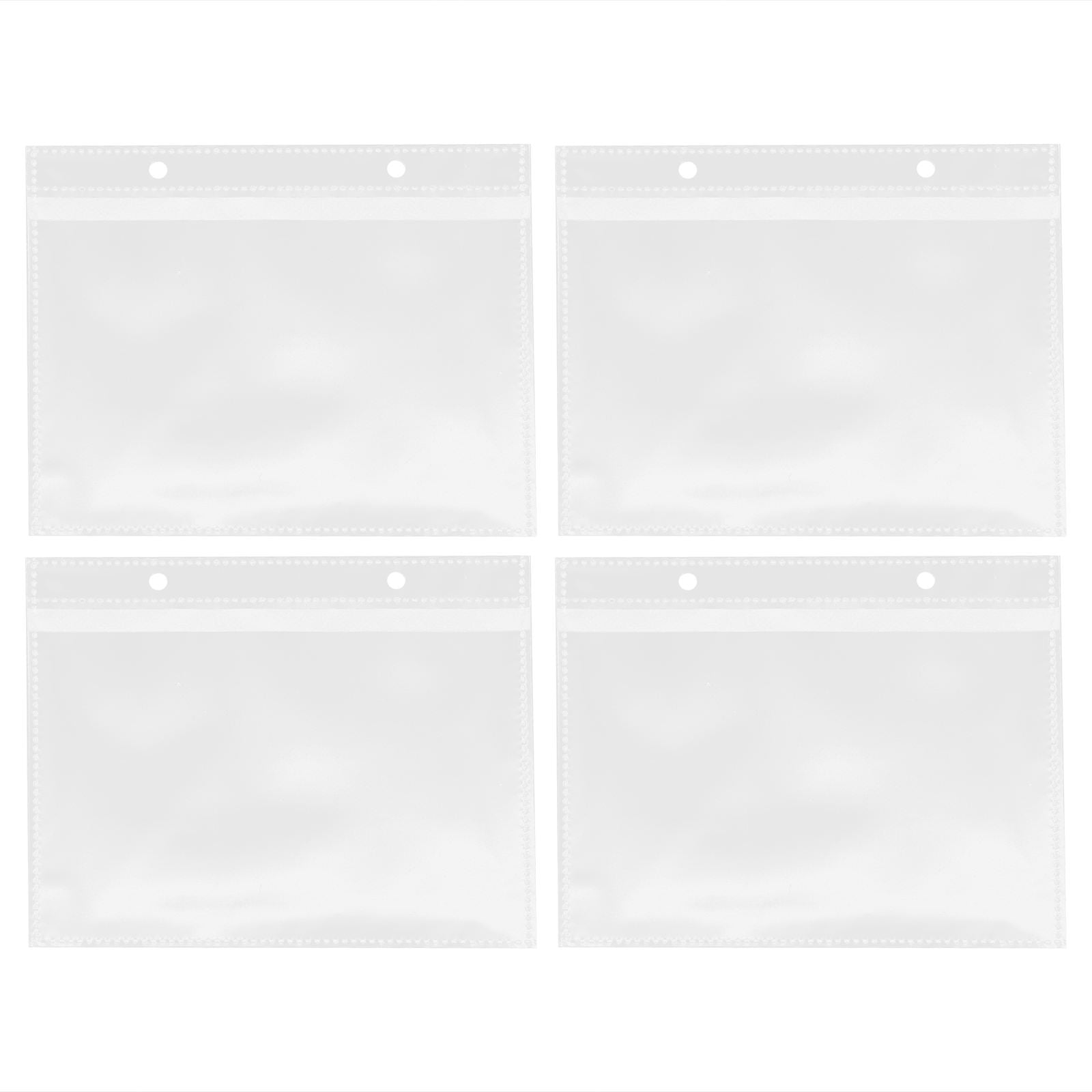 BESTOYARD 20 Pcs Refillable Photo Album Inserts Plastic Sleeves for ...