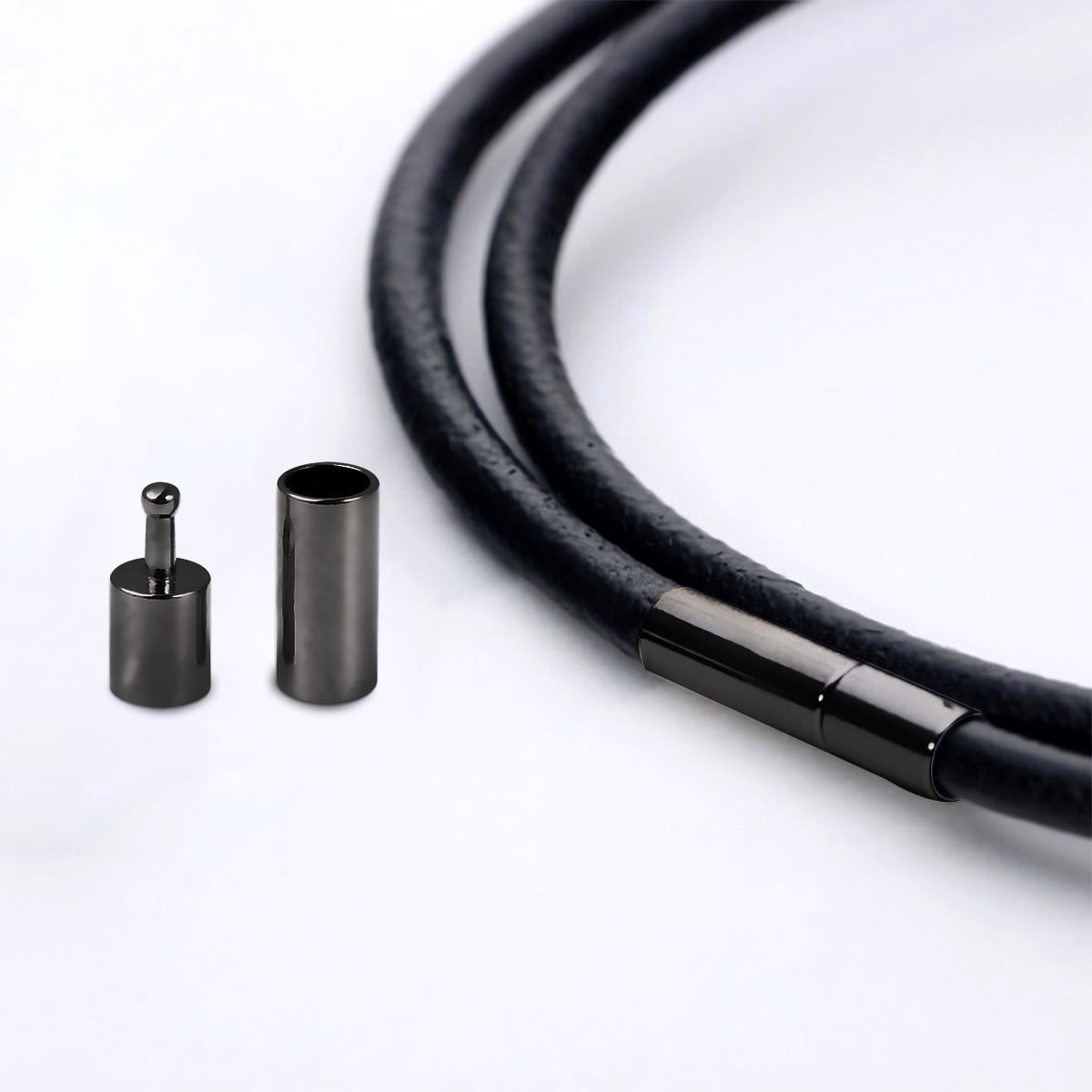 BESTOYARD 20Pcs Bracelet Fastener Copper Black Simple Jewelry Making ...