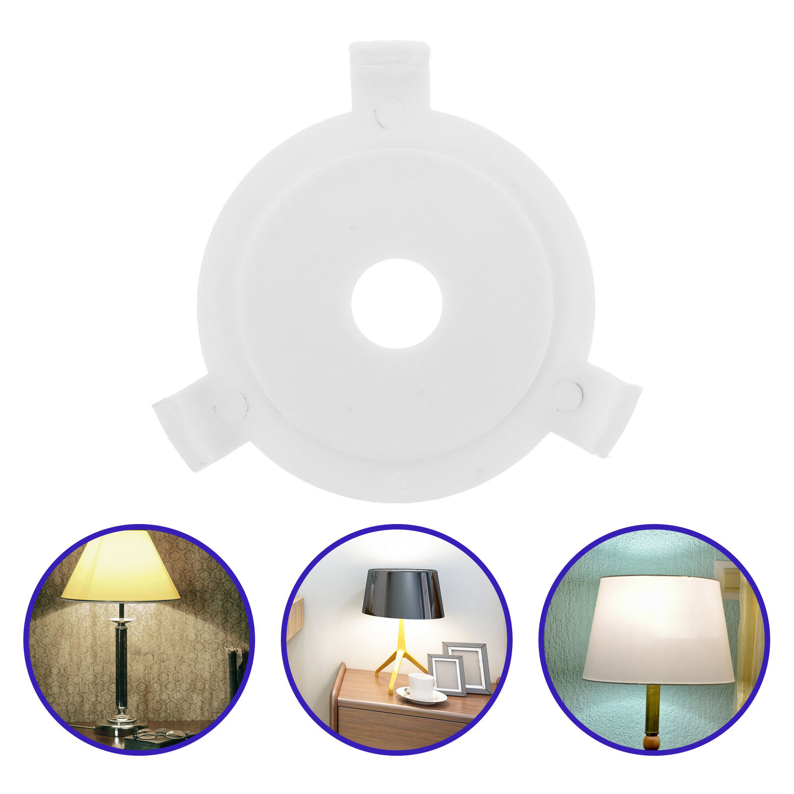 BESTOYARD 20Pcs Light Socket Adapter White Lamp Bulb Holder Converter ...