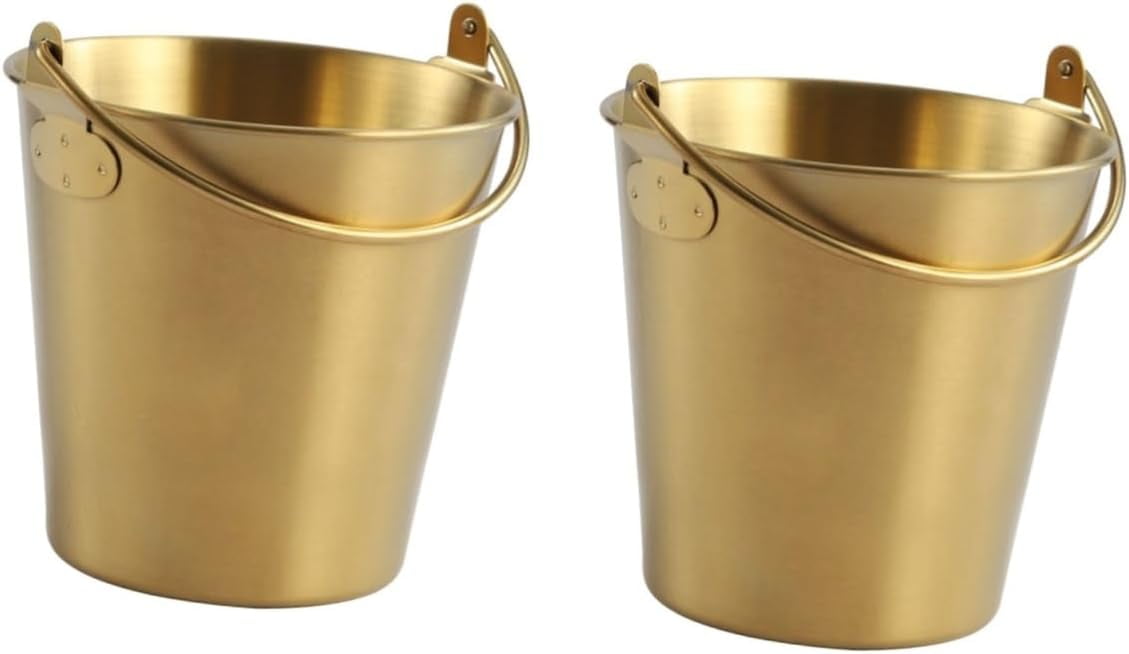 BESTOYARD 2pcs Fried Chicken Bucket Fried Chicken Storage Bucket Snack ...