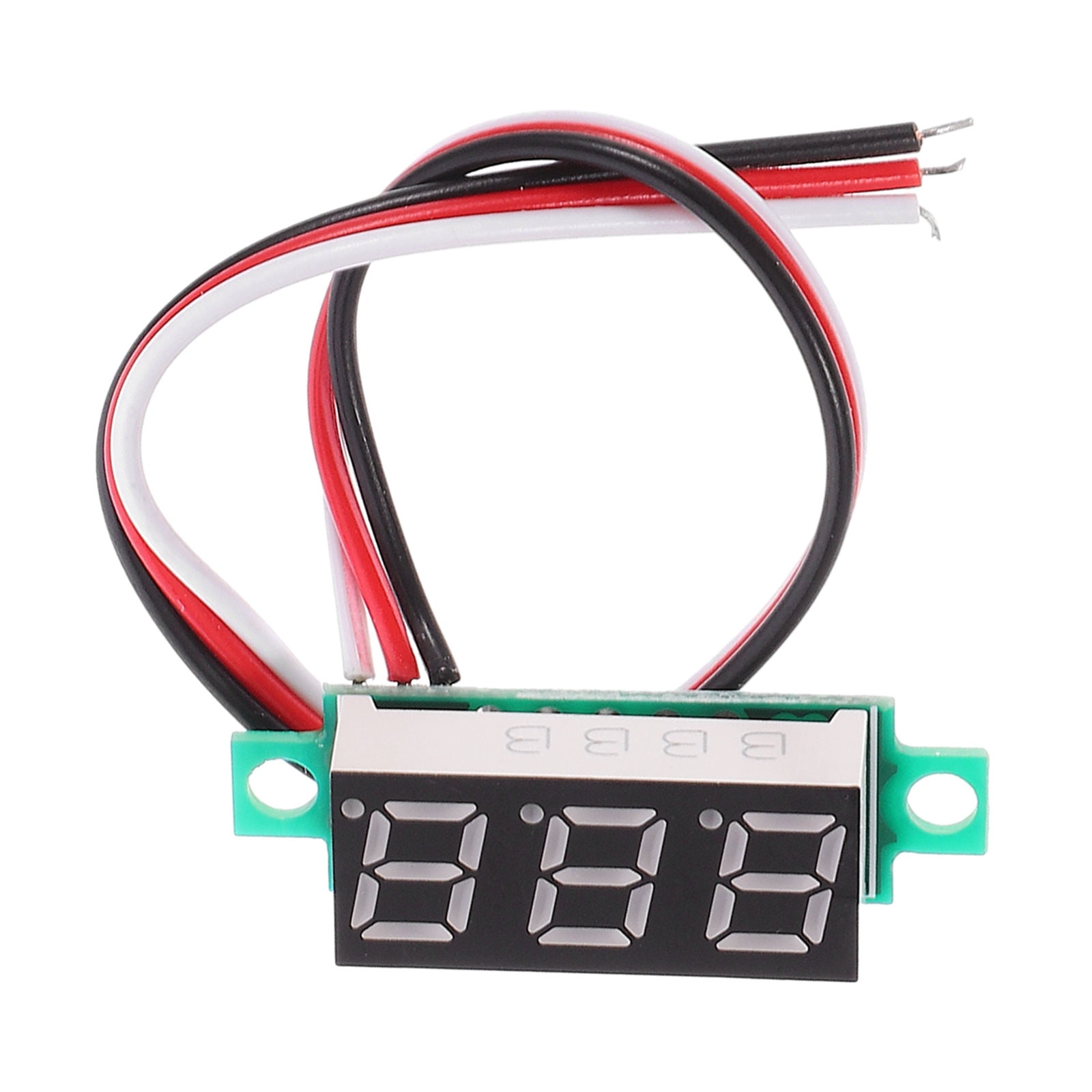 BESTOYARD Accurate Voltmeter Display Panel Meter Yellow LED Digital ...