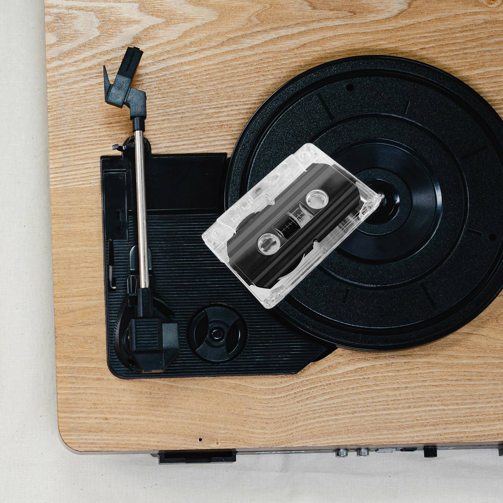 BESTOYARD 3Set Cassette Tape Storage Box Clear Plastic Audio Cassette ...