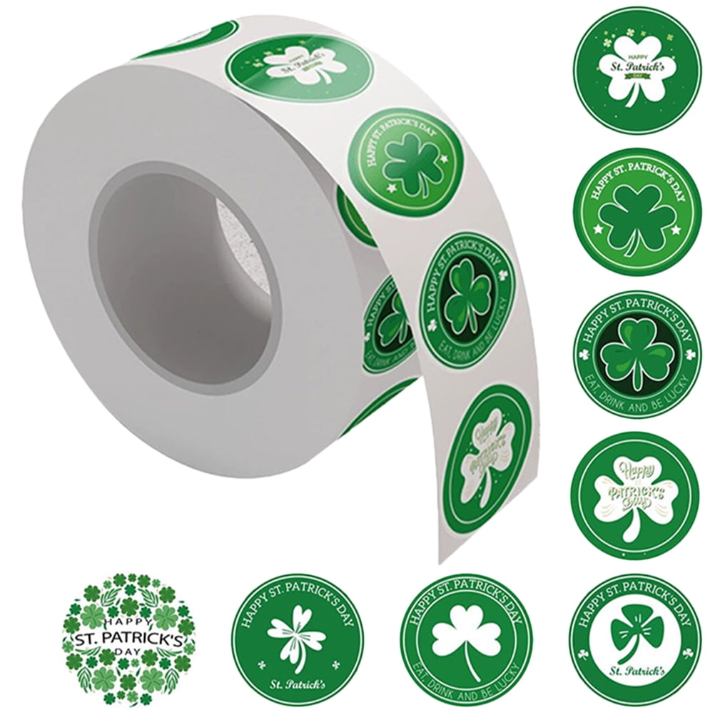BESTOYARD St Patrick's Day Gift Sticker with Copper Plate Adhesive for ...