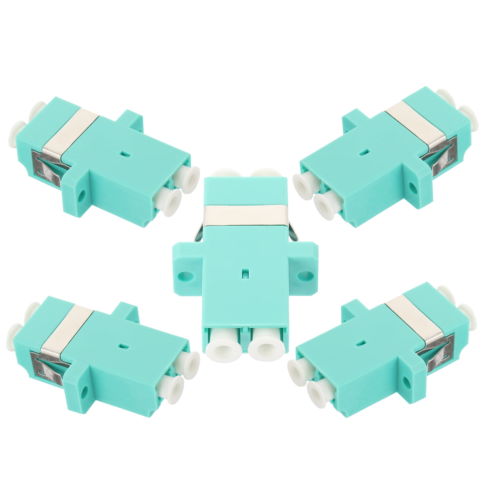 BESTOYARD 5Set LC Duplex Adapter Fiber Coupler Light Green Optic Fiber ...