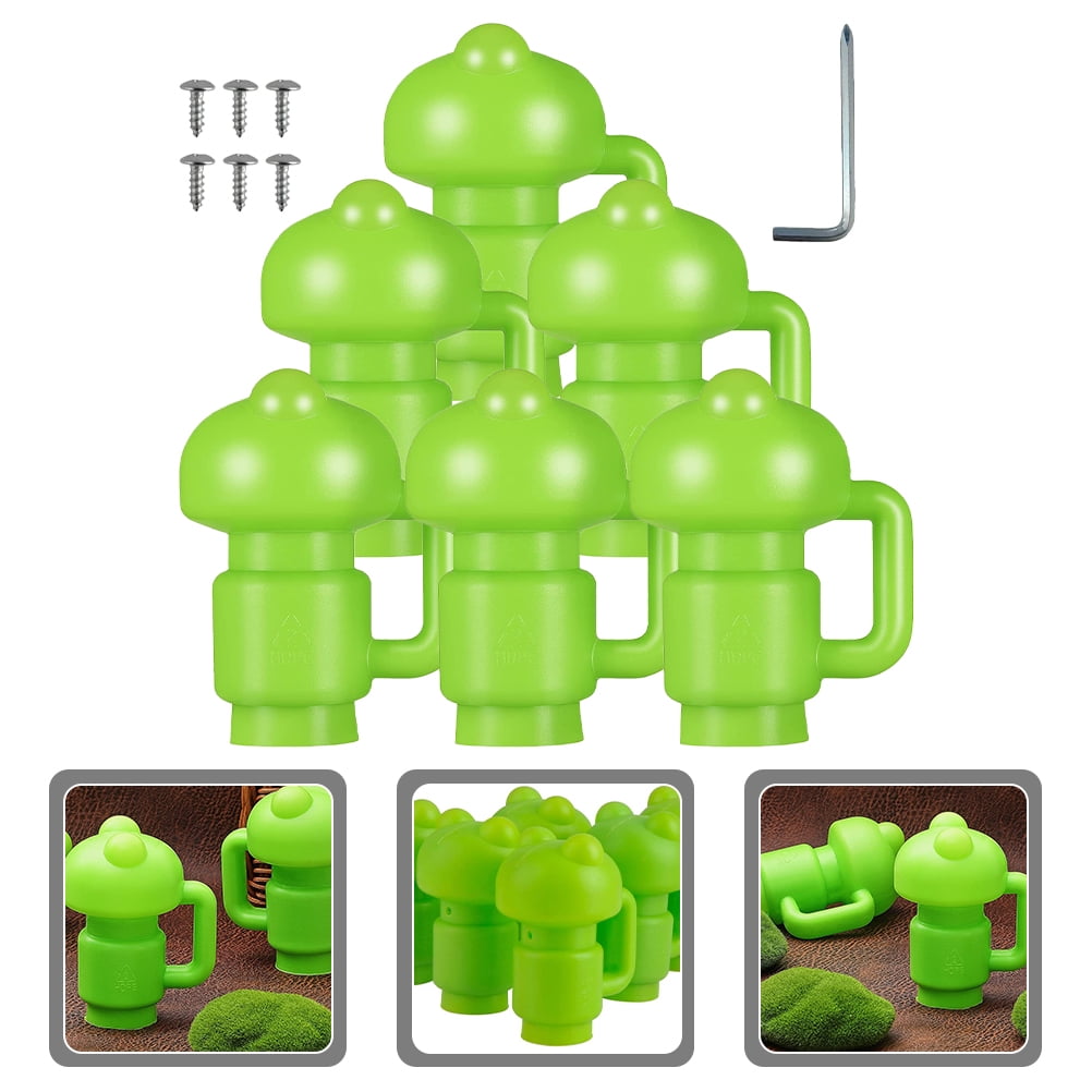 BESTOYARD Trampoline Pole Sleeve Protectors Trampoline Rod Covers PP ...