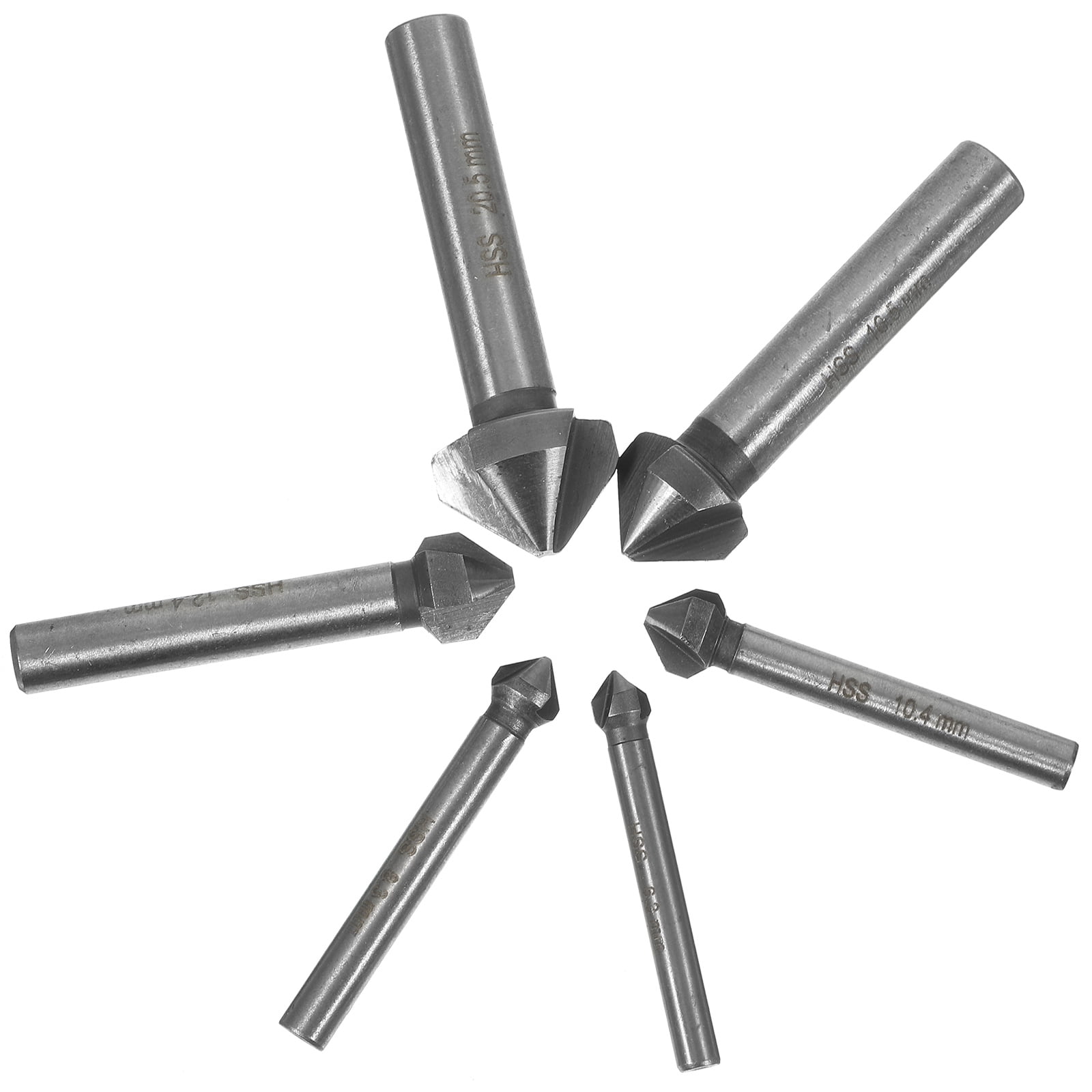 BESTOYARD 6Pcs High Carbon Steel Deburring Tool Bit Smooth Chip ...