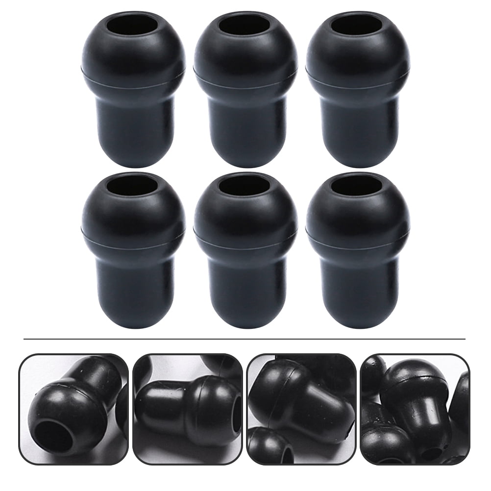 BESTOYARD 6Pcs Replacement Ear Tips for Stethoscope Black with Soft ...
