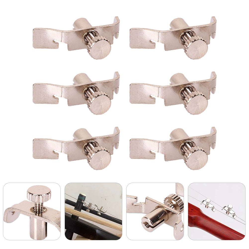 BESTOYARD 6pcs Adjusters Professional Erhu Tuner Stainless Steel for ...