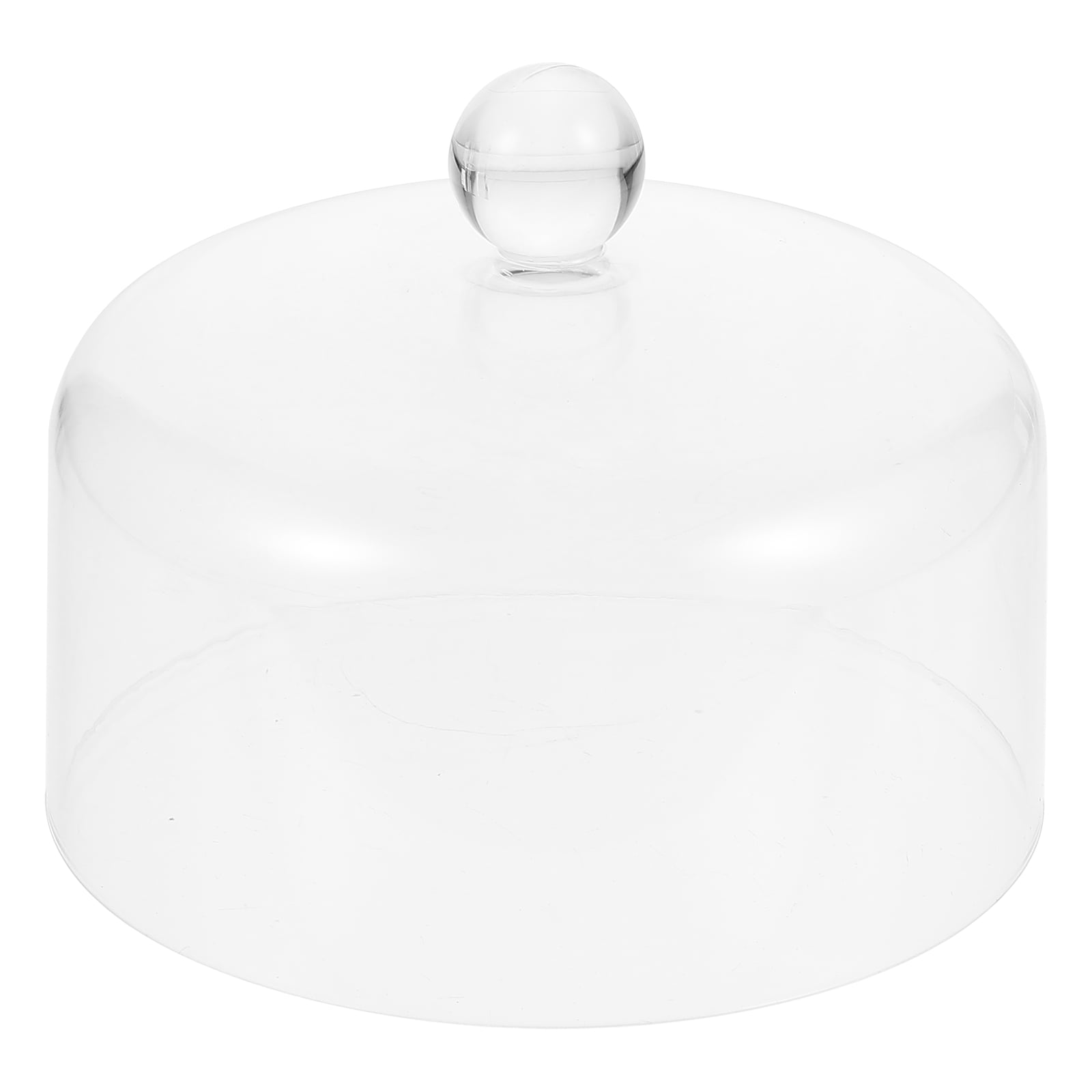BESTOYARD Clear Acrylic Cake Dome Cover Portable Food Plate Lid with ...