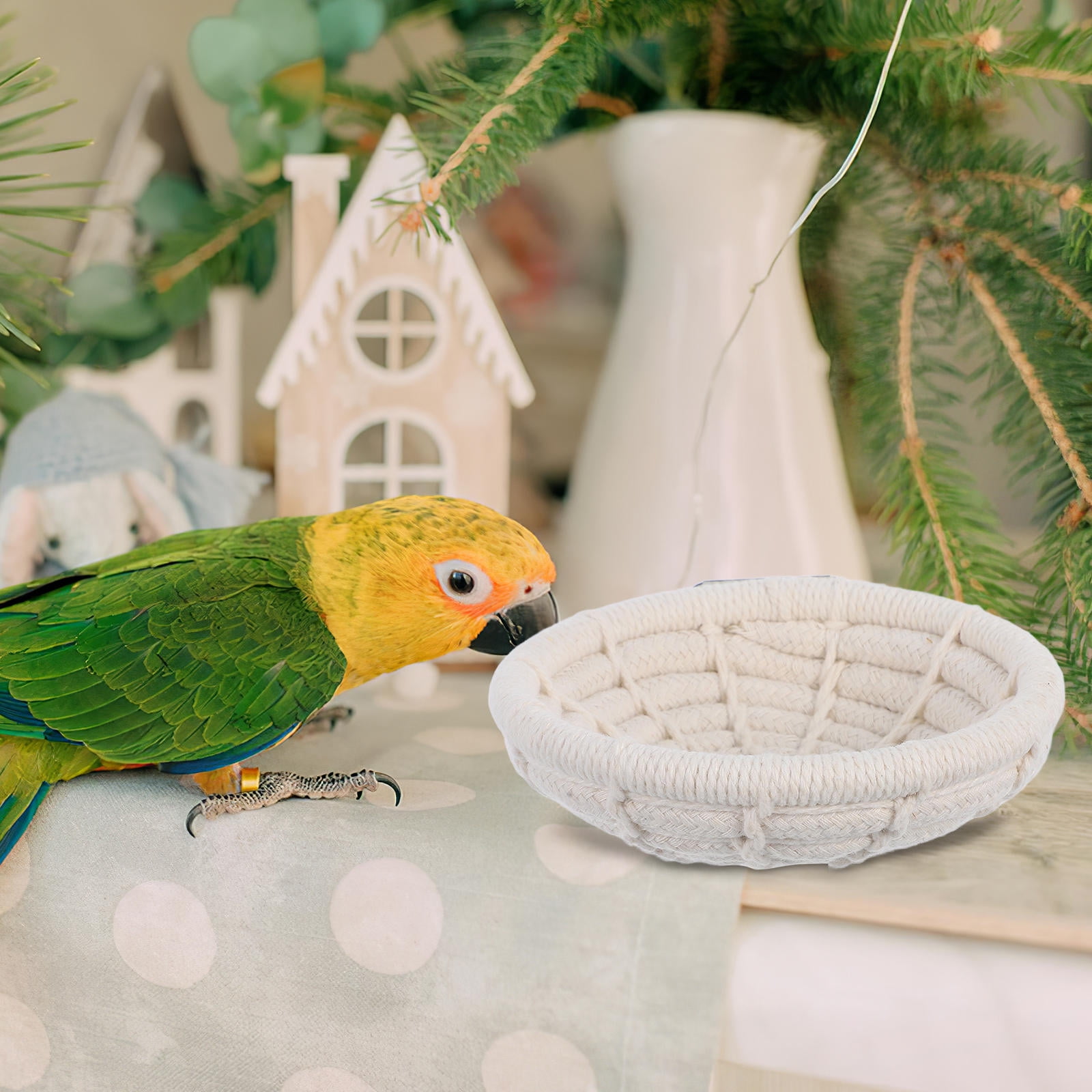 BESTOYARD Bird Supply Cotton Rope Bird Nest For rows Rustic 1Set ...