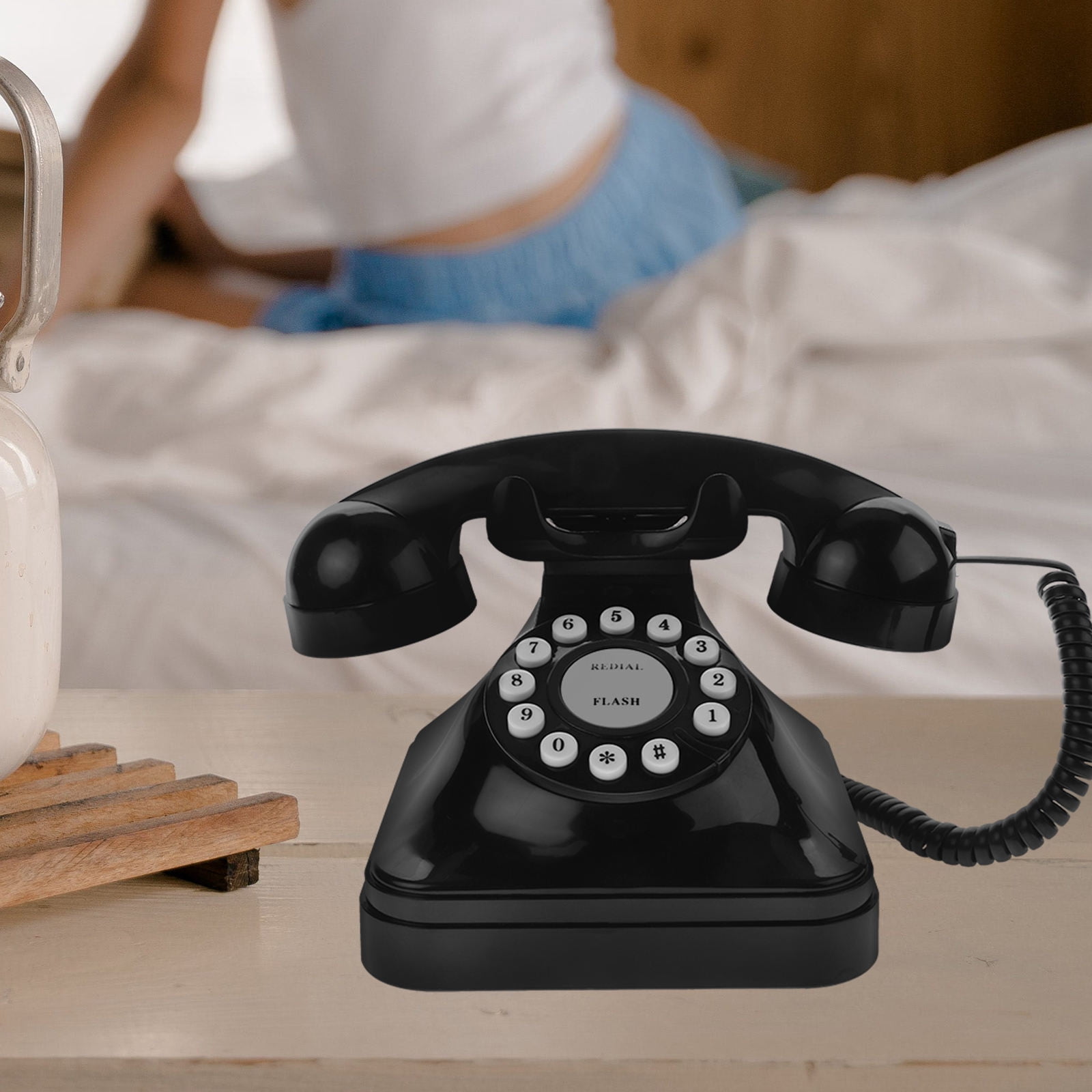 BESTOYARD Vintage Decorative Phone Retro Home Use 1Pack - Walmart.com